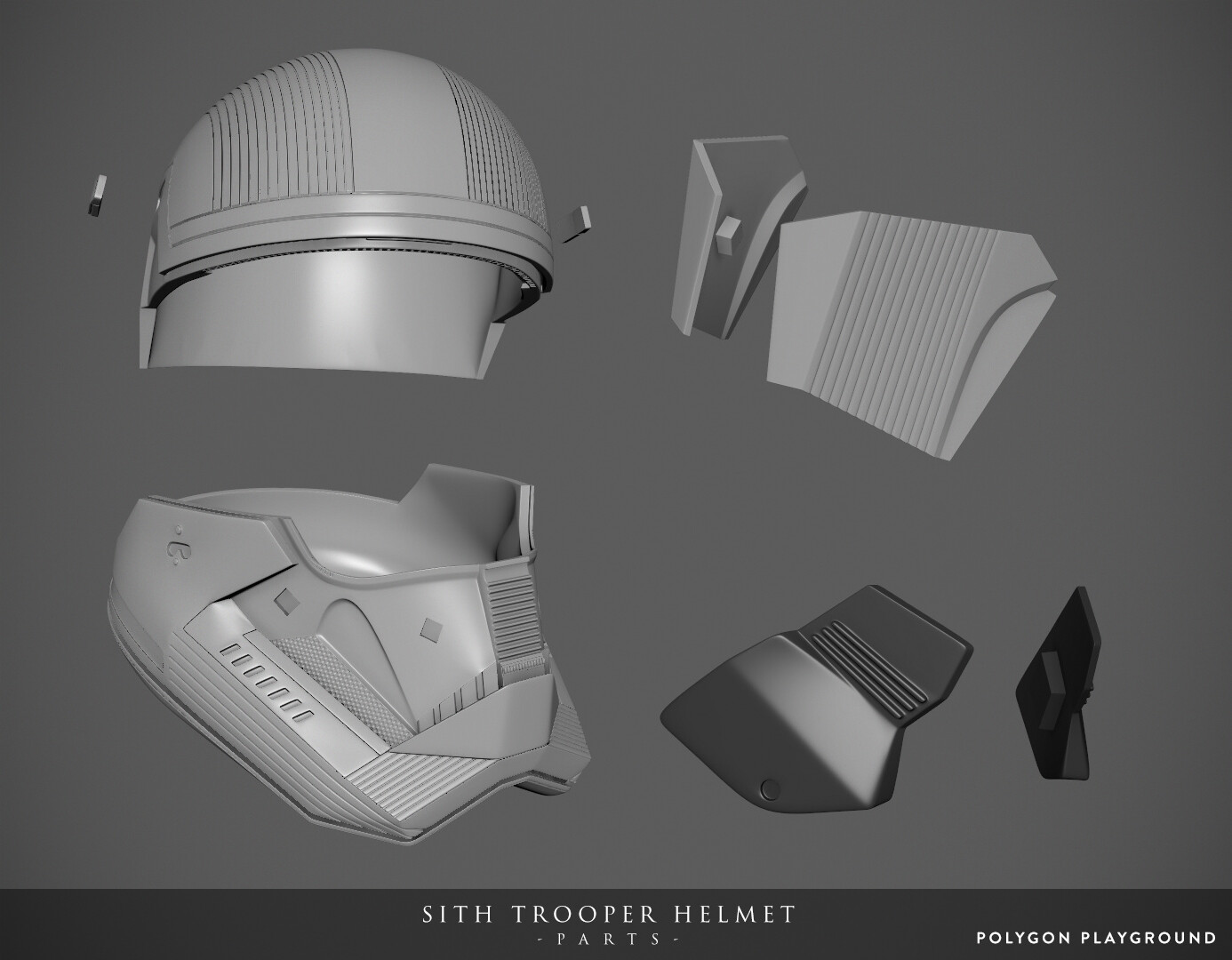 Calvin Kam - Sith Trooper Helmet