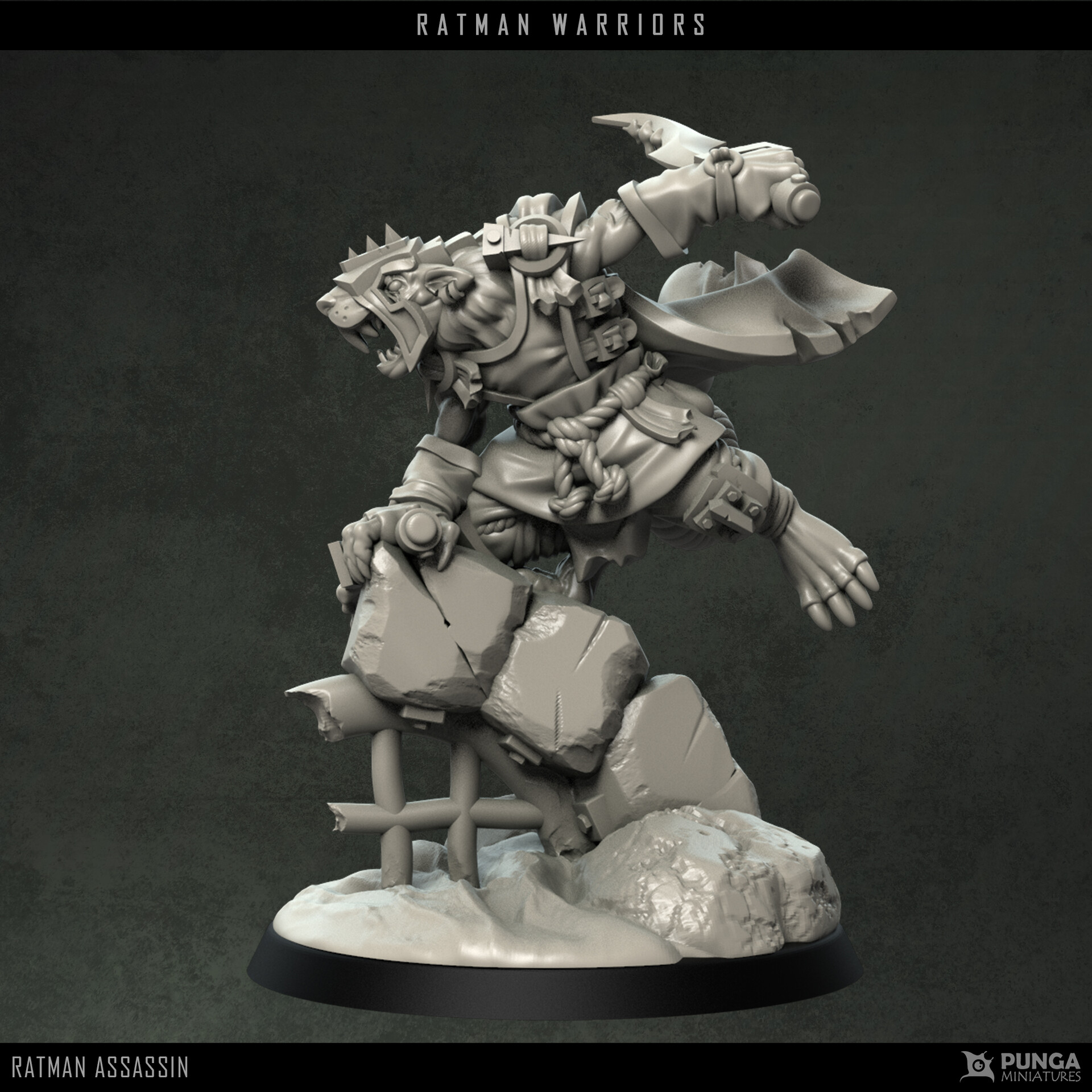 ArtStation - Ratman Assassin