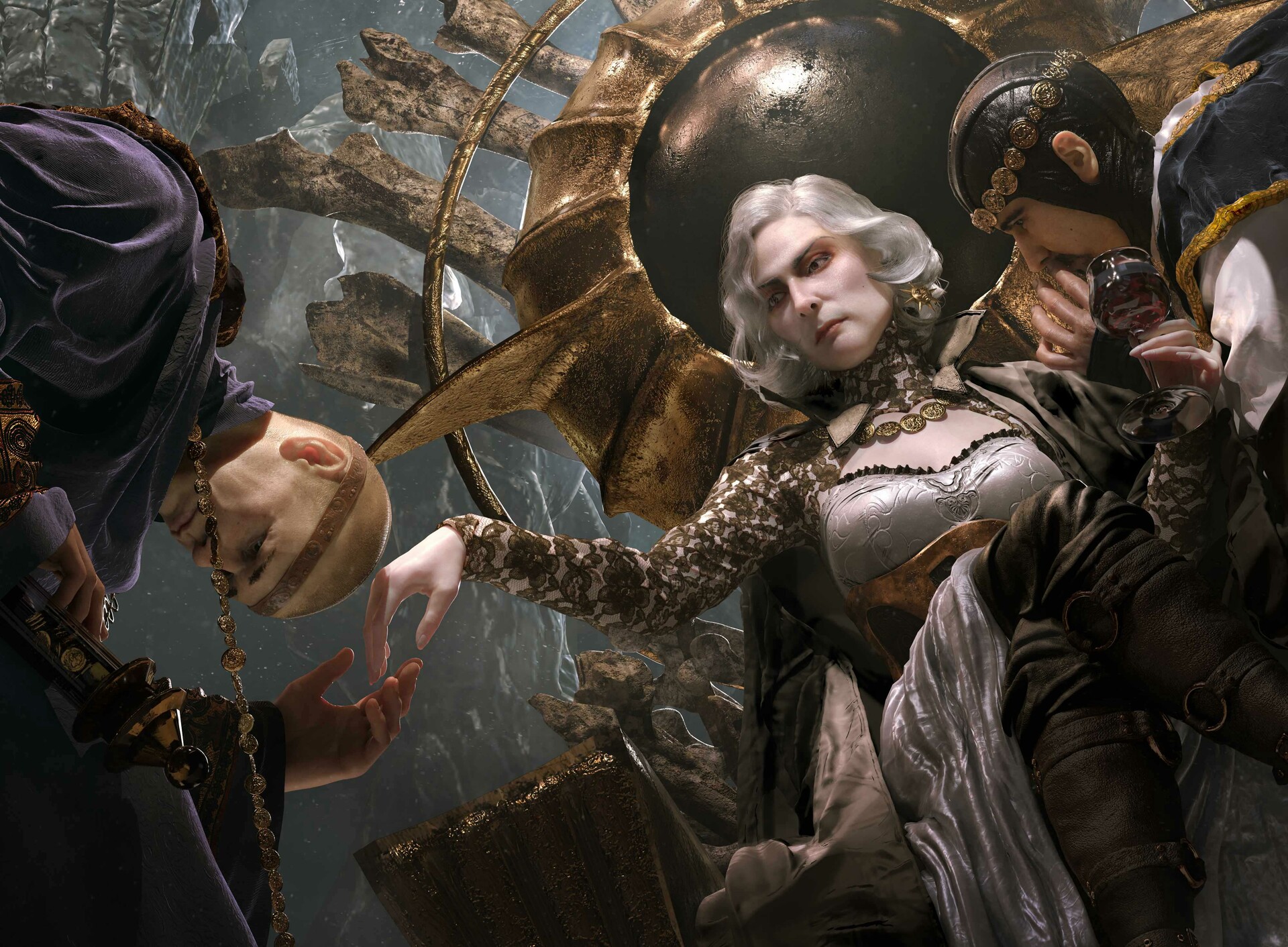 JIA LUQING - First CG work "Pitiless Pontiff/ Magic the Gathering"