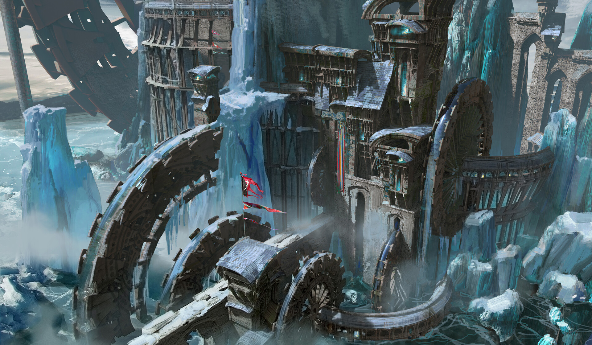 ArtStation - Ice village