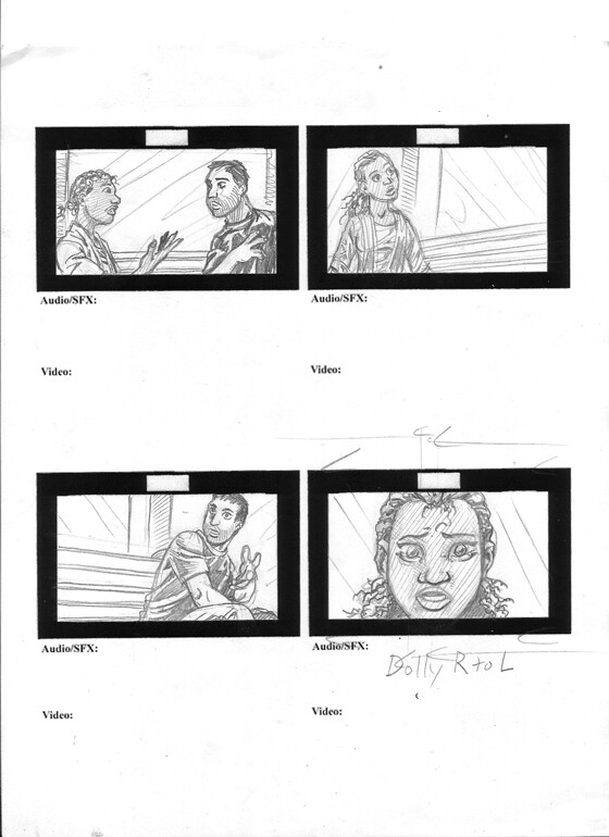 ArtStation - Student Film storyboards