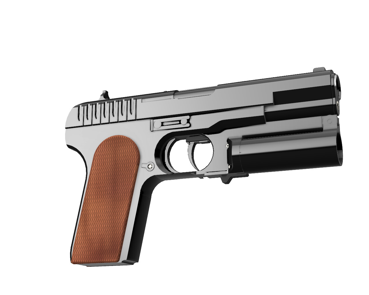 ArtStation - Tokarev TT-30 pistol