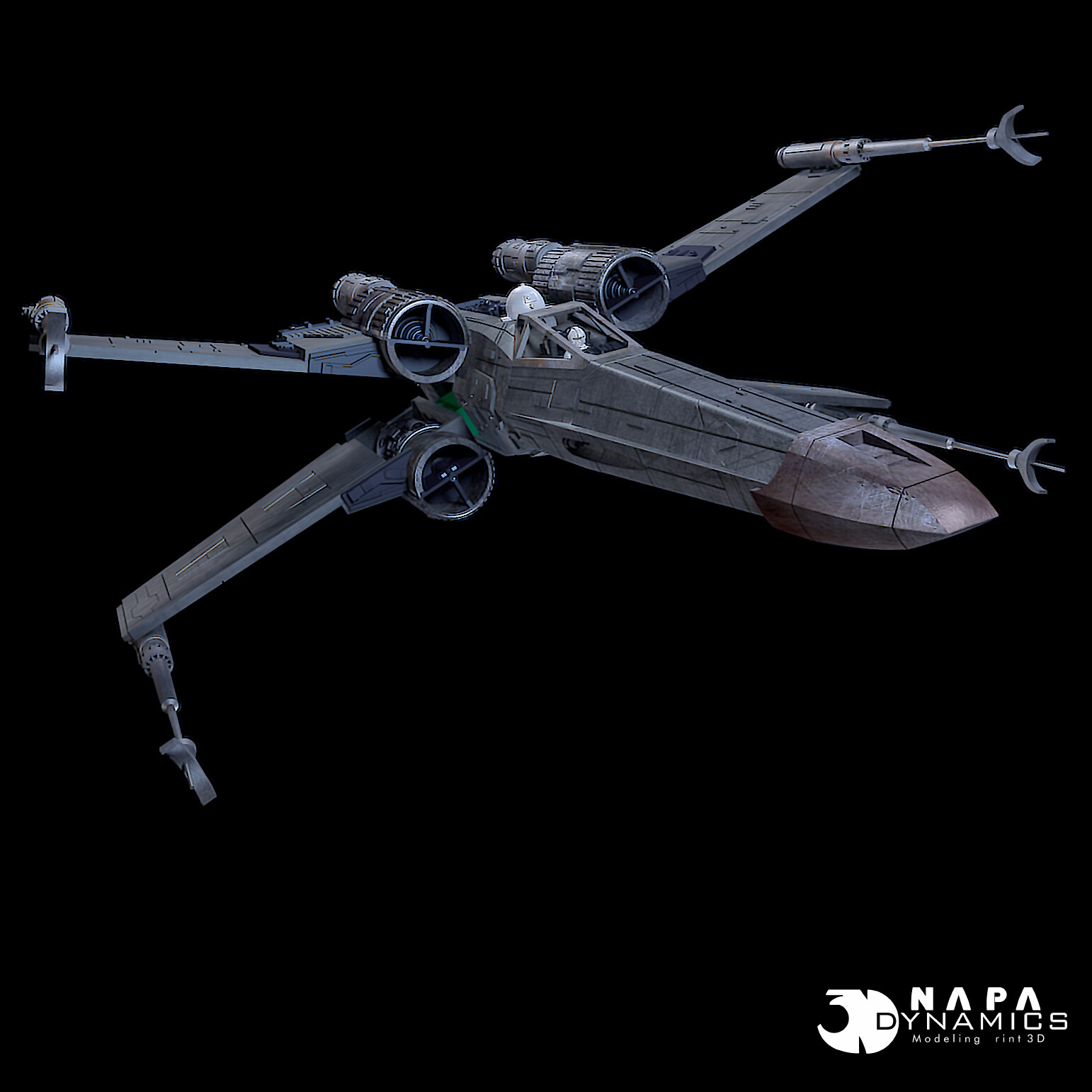 ArtStation - WIP Star Wars X Wing Starfighter
