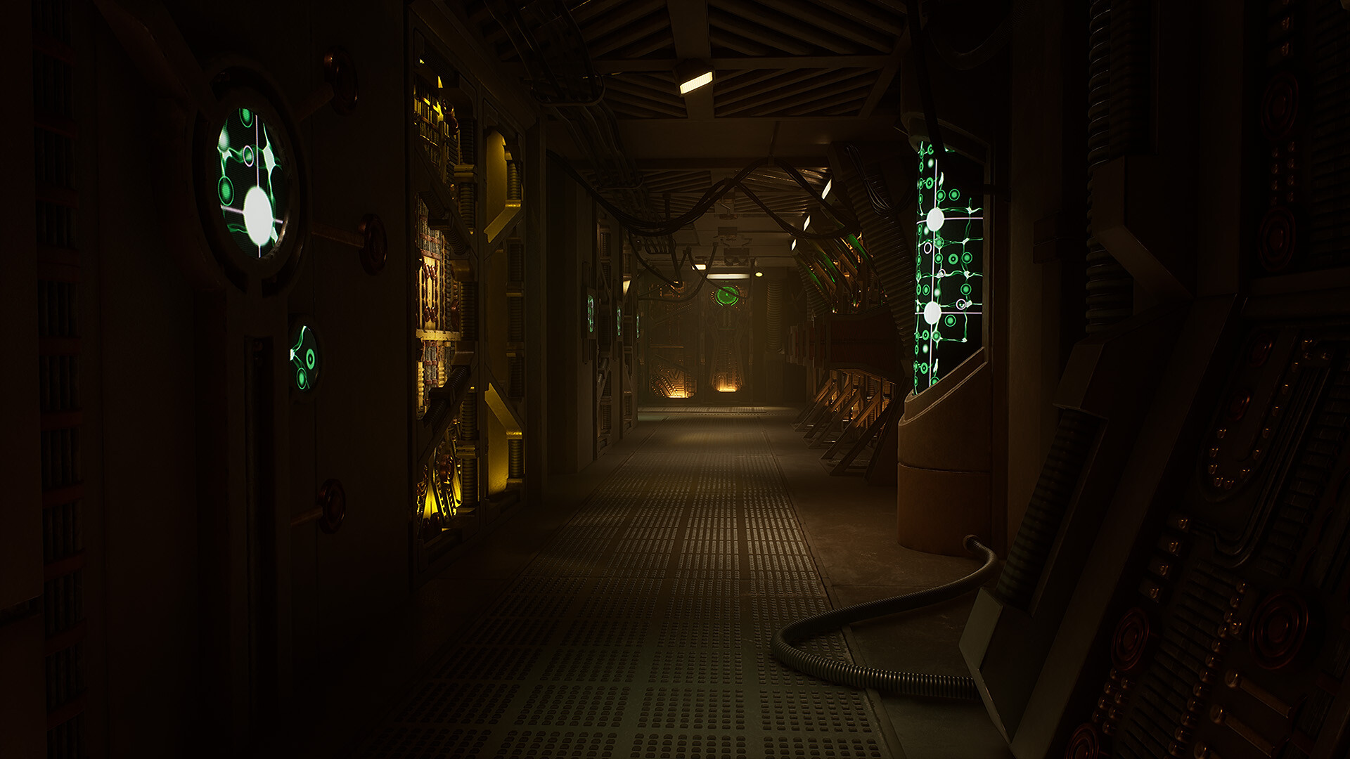 Gabriel Dreher - Borg Ship Interior from Star Trek