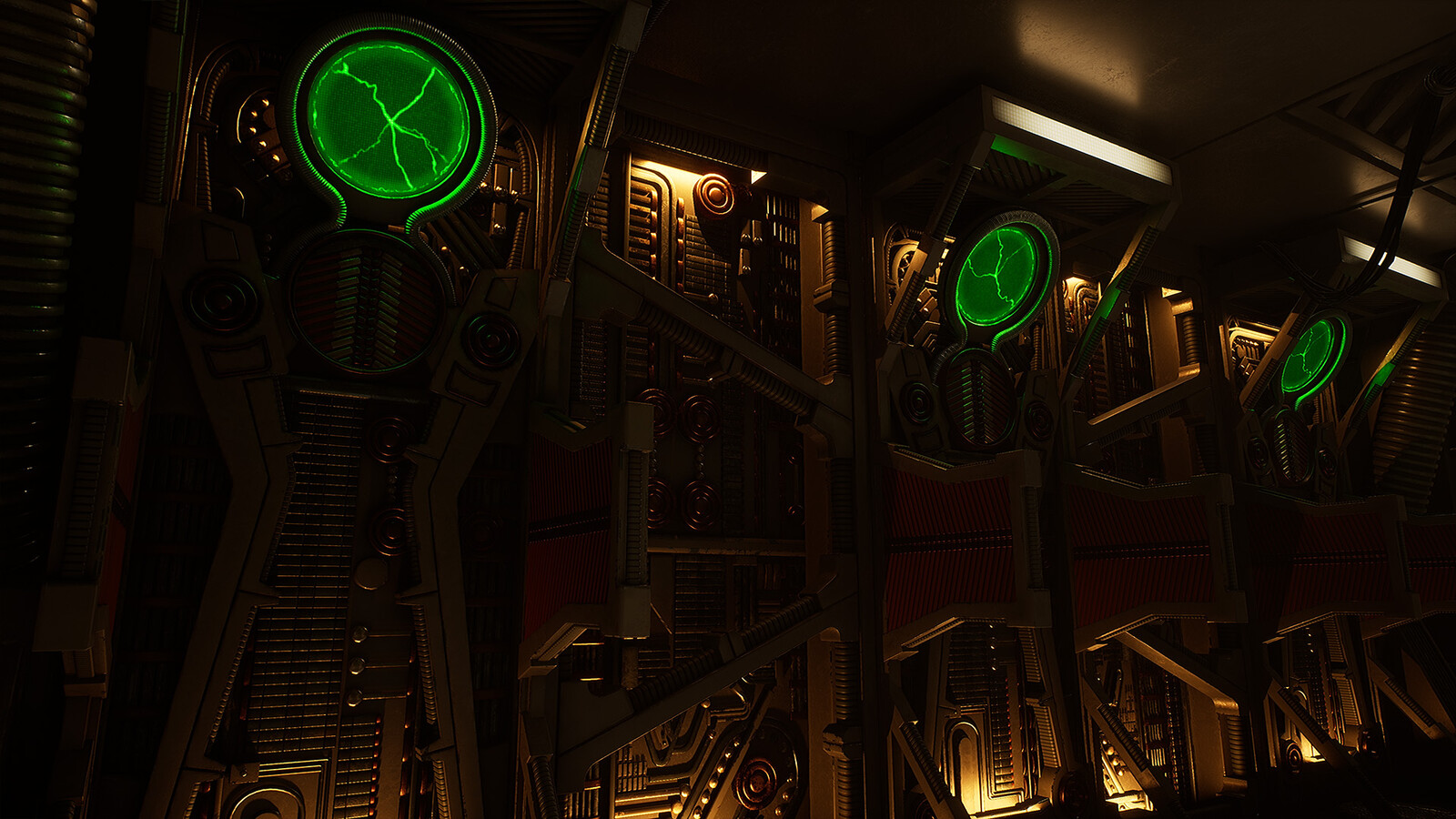 Gabriel Dreher - Borg Ship Interior from Star Trek