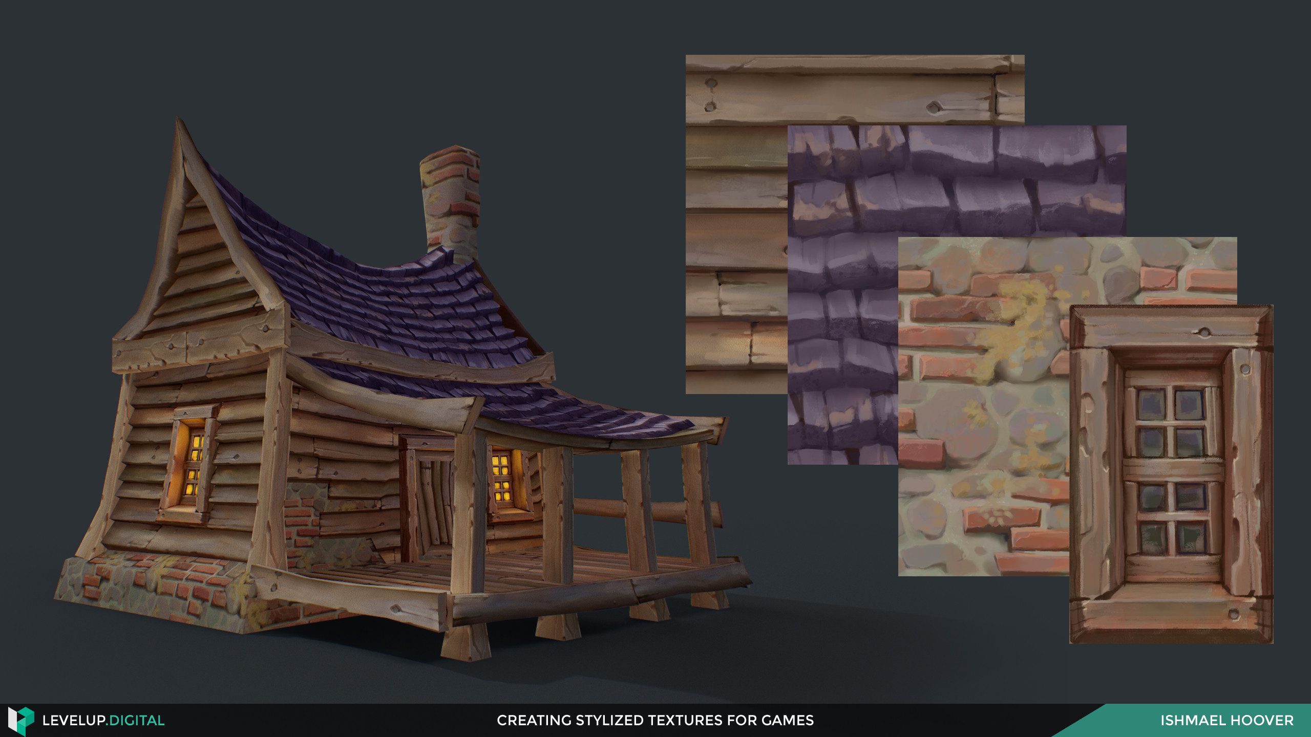 Levelup.Digital - Creating Stylized Textures for Games | Ishmael Hoover