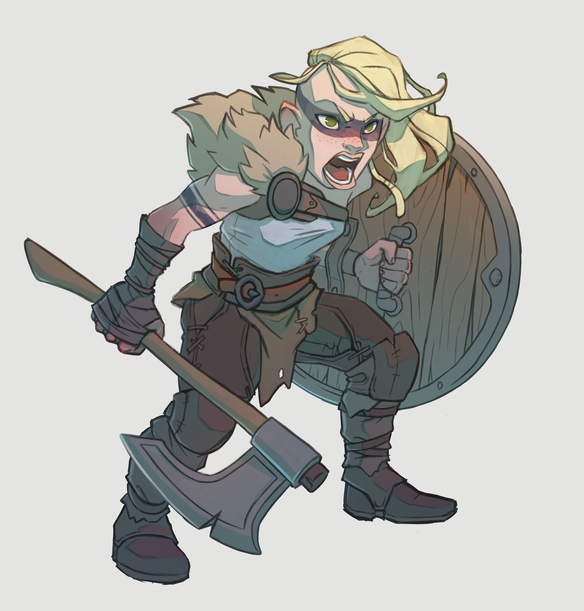 ArtStation - Viking Girl