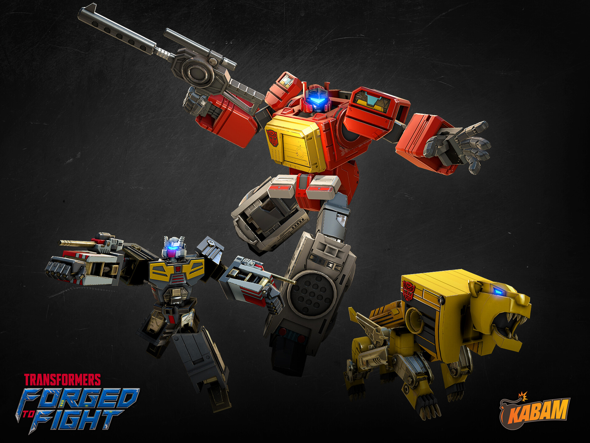 Adam Cooper - Transformers: Forged to Fight - Bot Renders