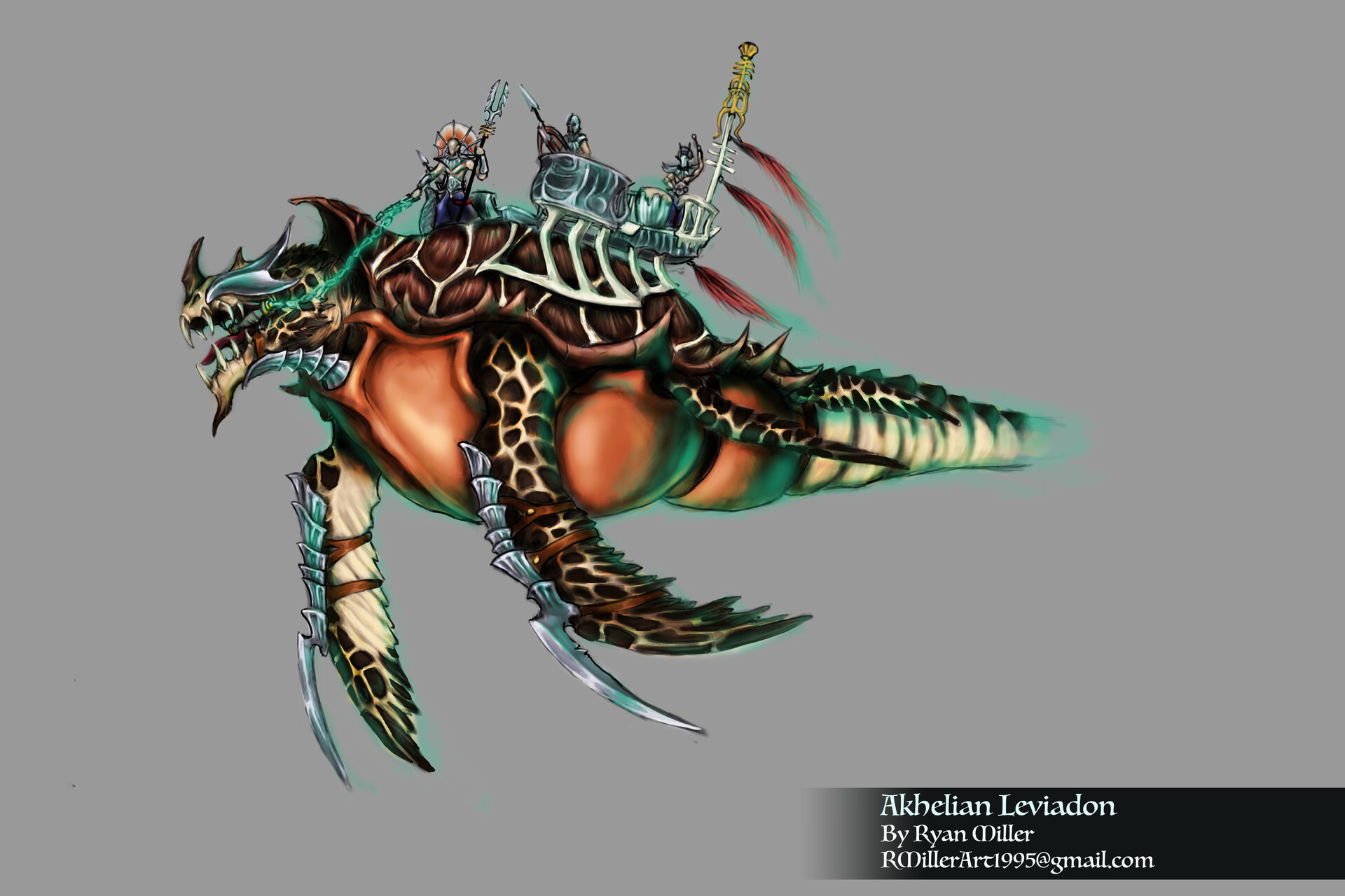 ArtStation - Akhelian Leviadon