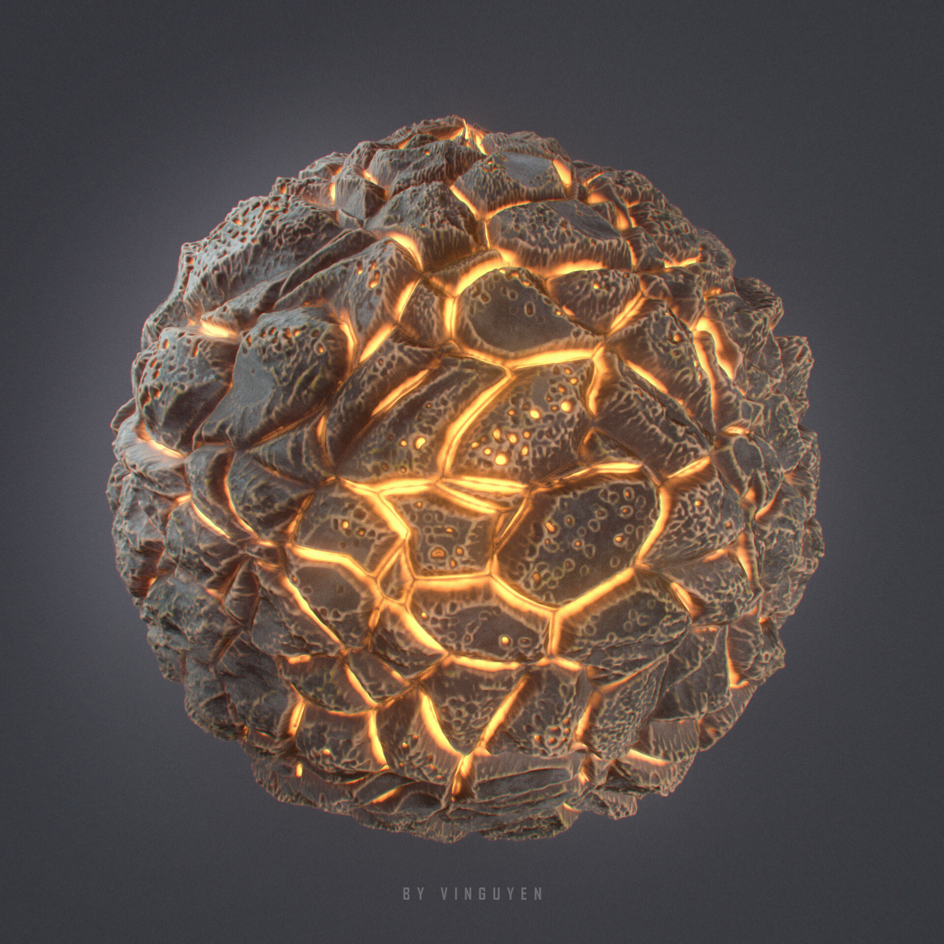 ArtStation - Lava material