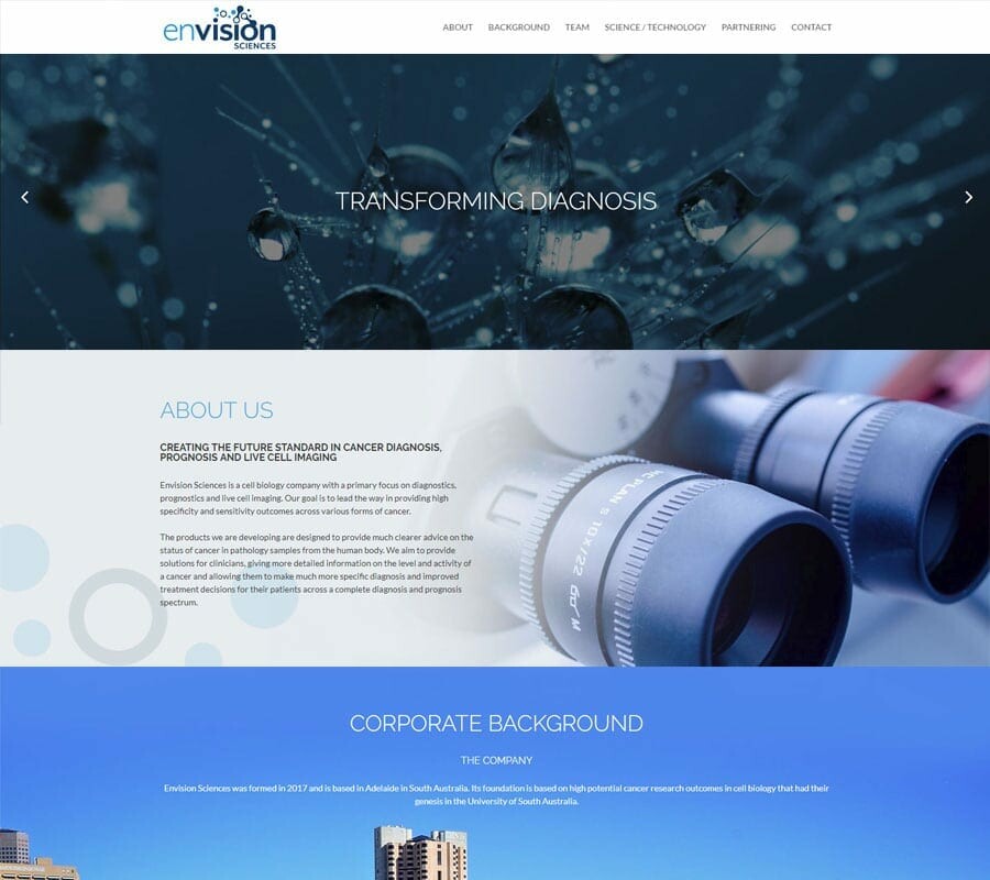 ArtStation - Web-design-envision