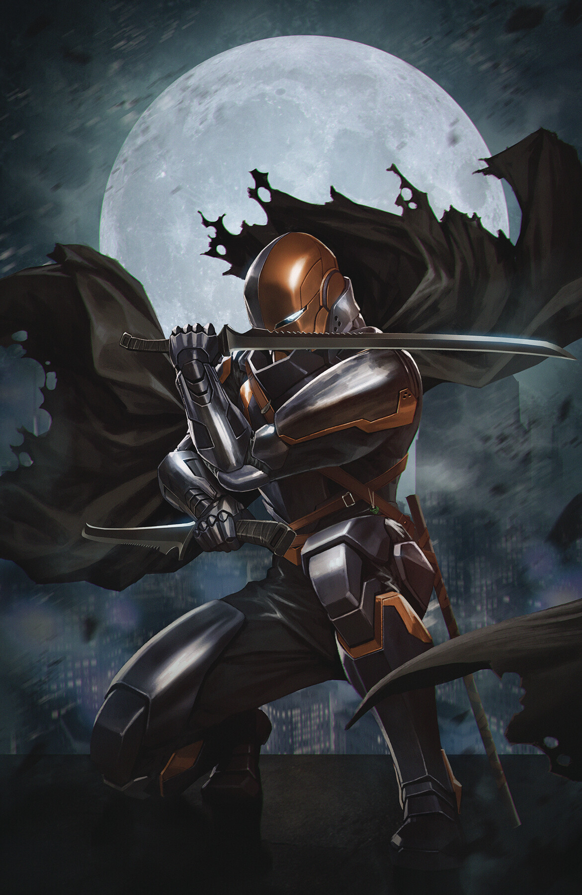 ArtStation - DEATHSTROKE #47 Skan Variant