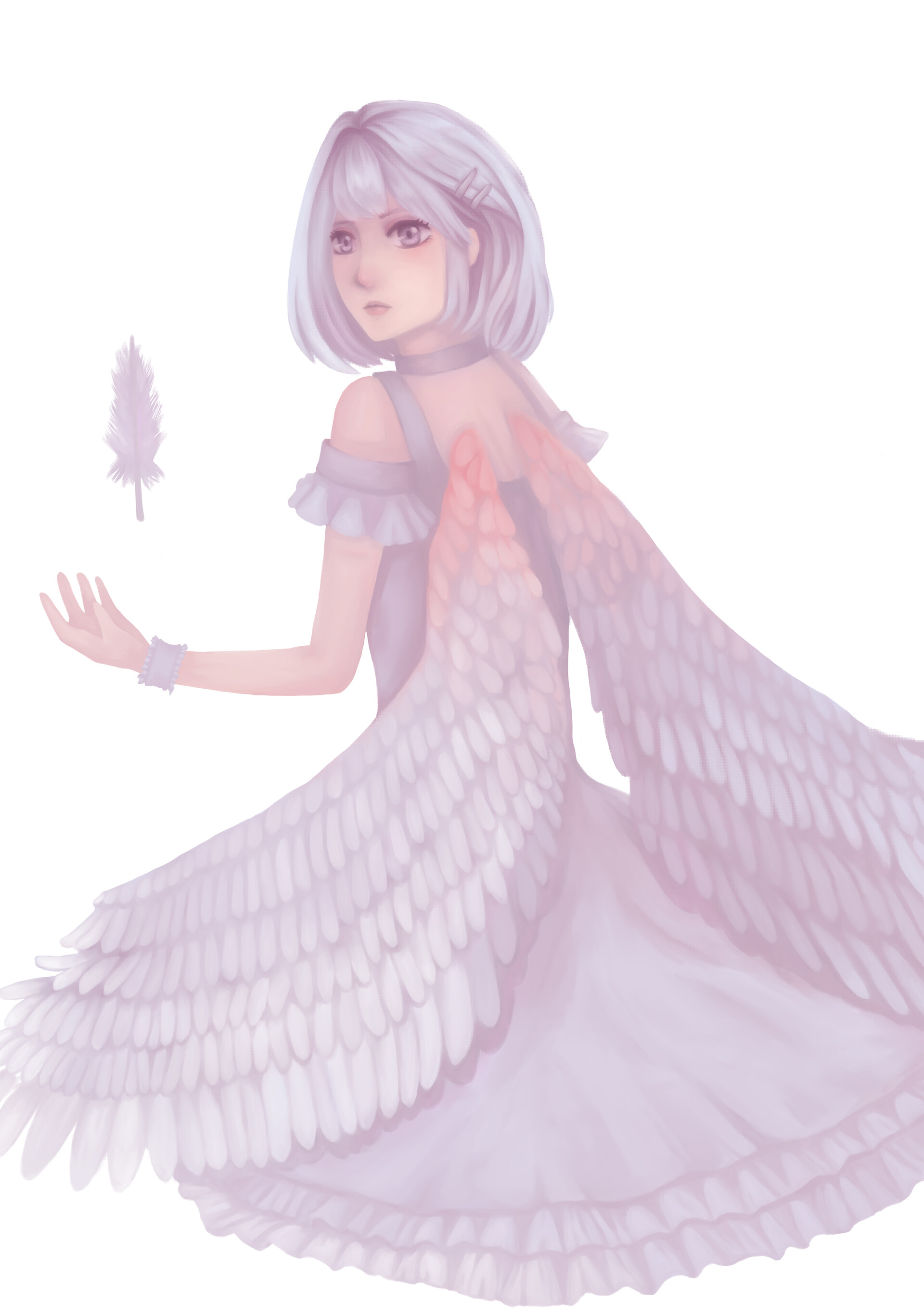 ArtStation - Fallen angel.