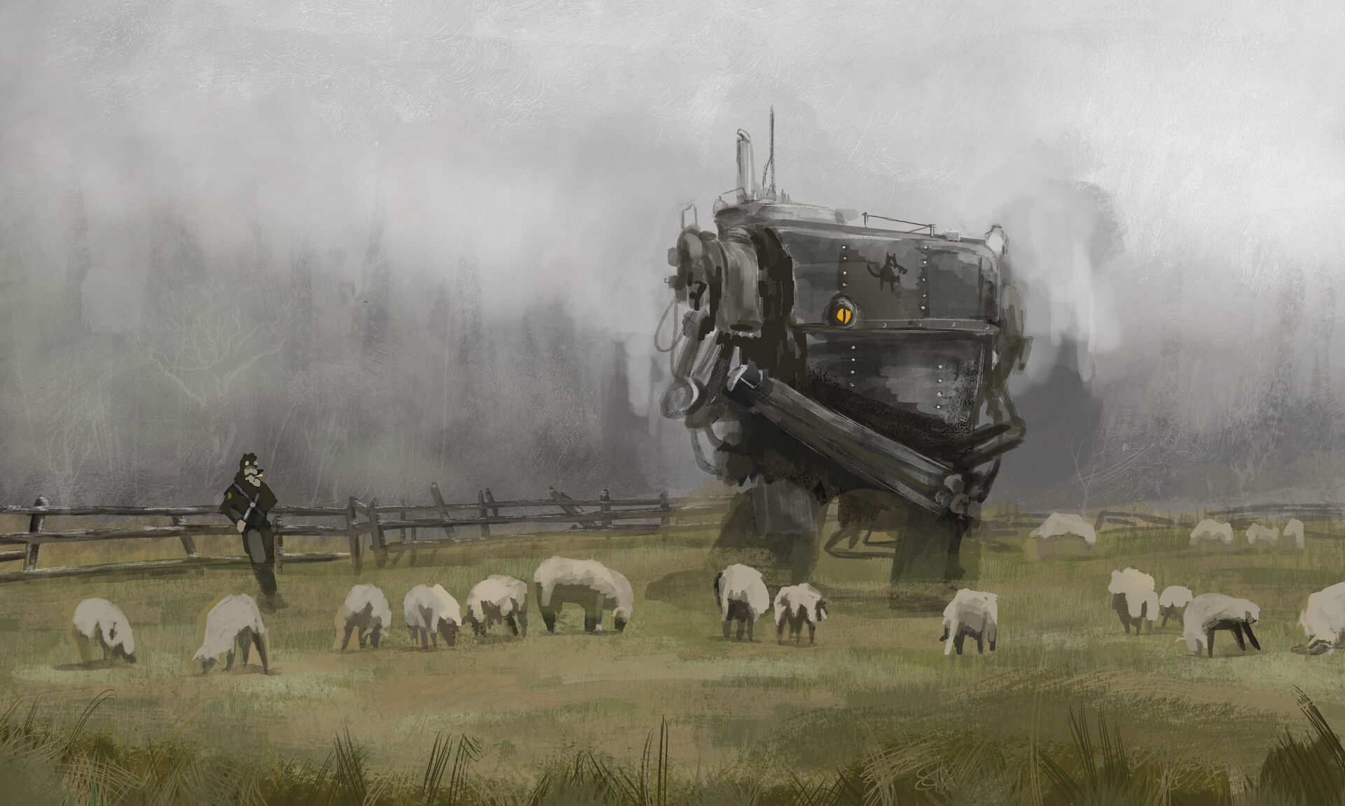 ArtStation - Mr_Werewolf_Study