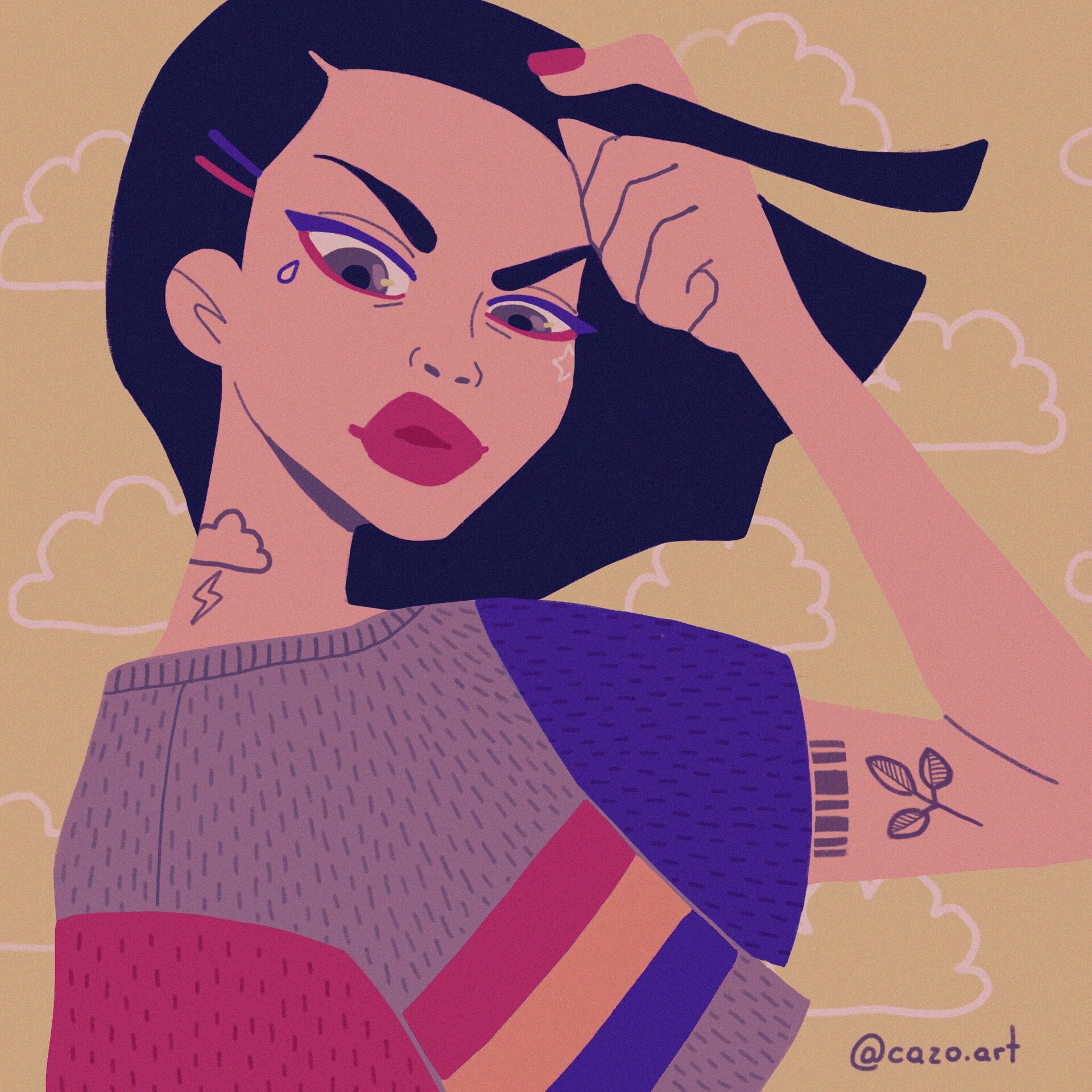 ArtStation - @asayris‘ Girl