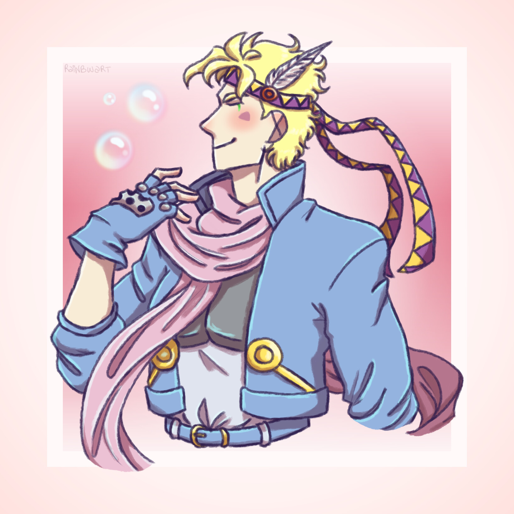ArtStation - {jjba} Caesar Zeppeli