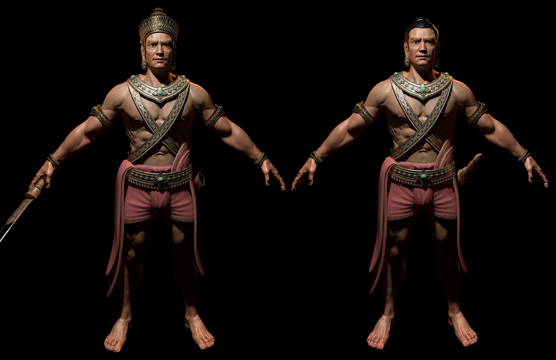 Sochetra CG-Arts - Khmer King ( Angkor Era )