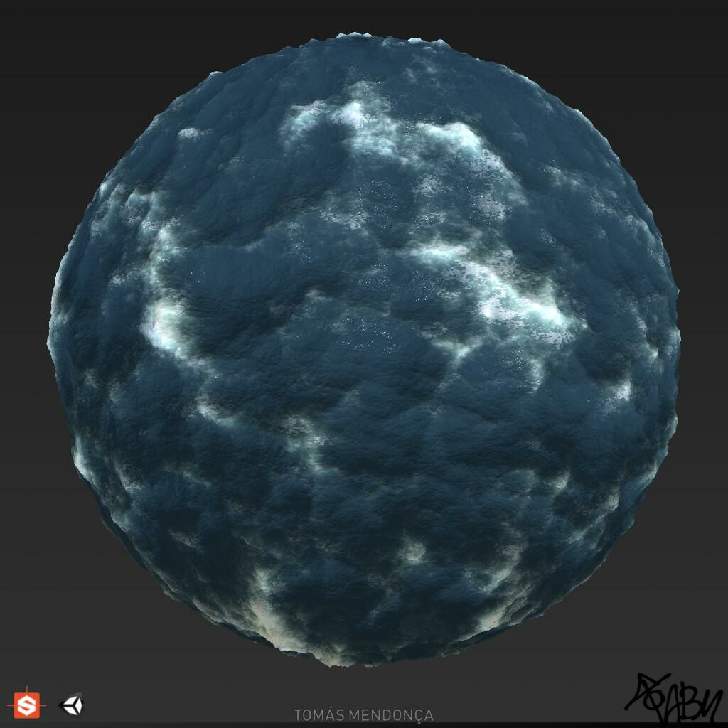 ArtStation - Animated Material: Ocean Waves.