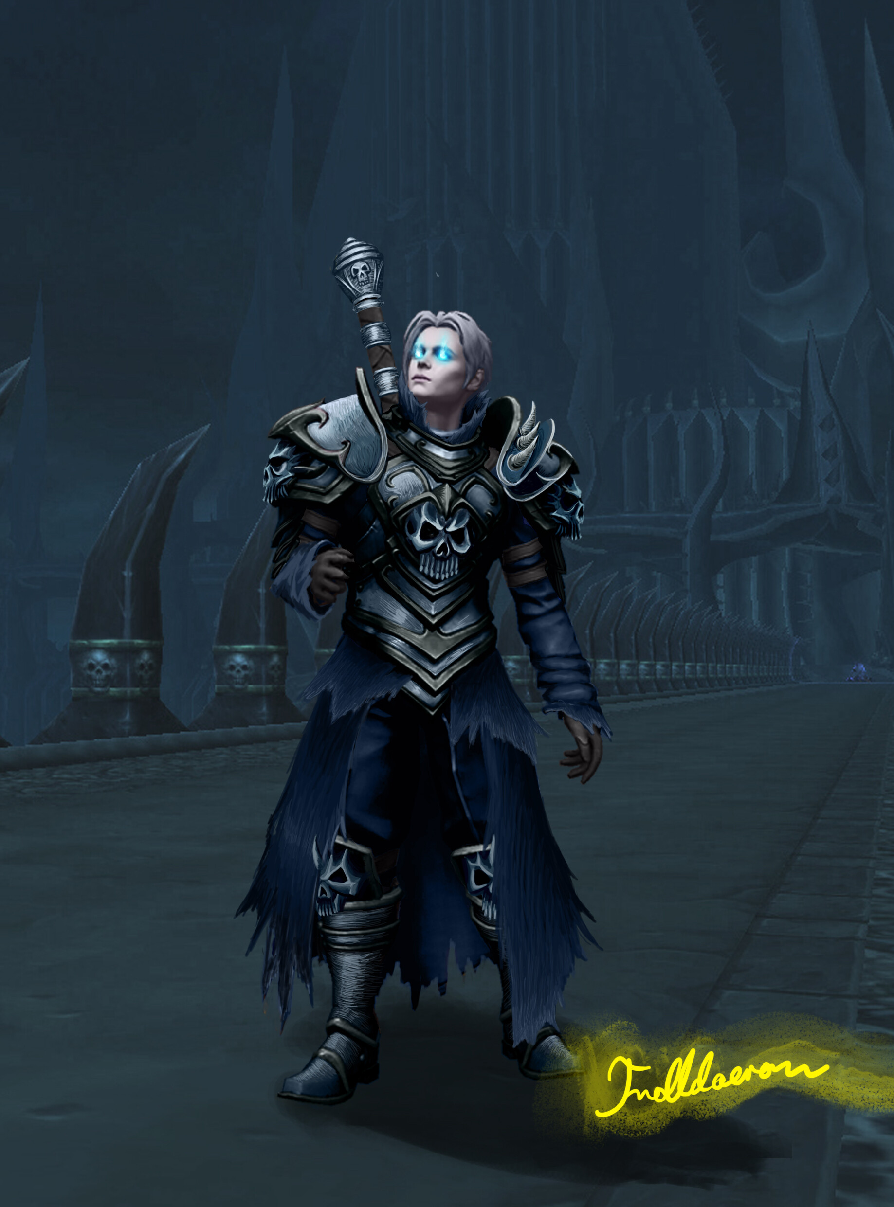 ArtStation - Fallen Prince Anduin