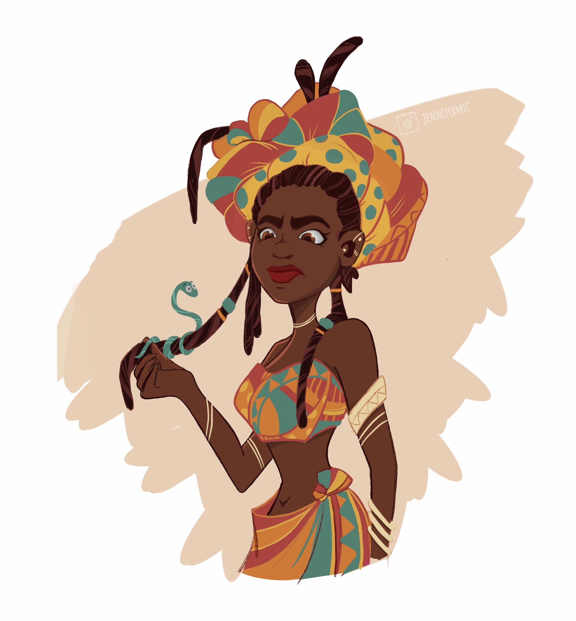 ArtStation - African Character