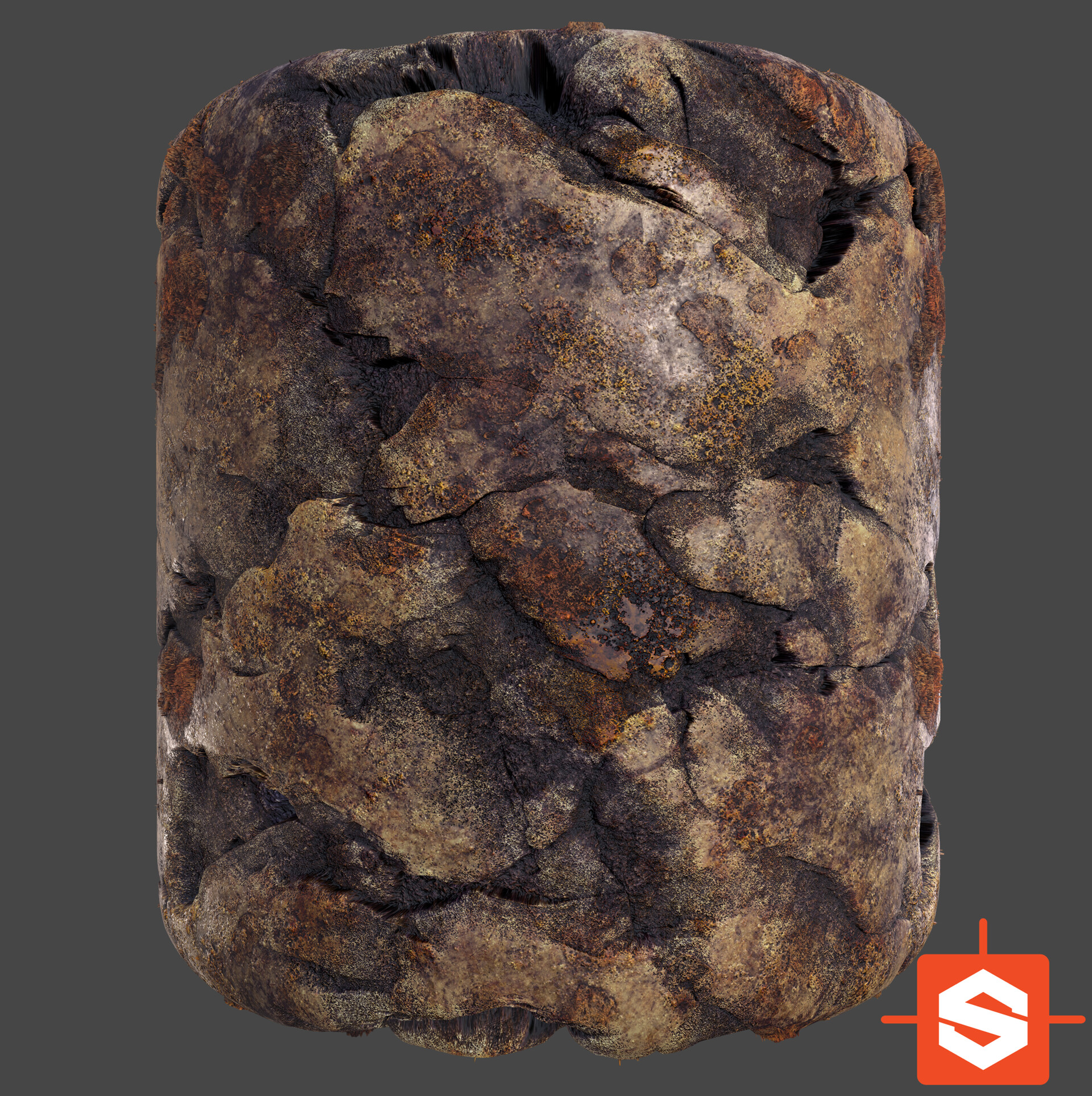 ArtStation - Fungal Rock Substance