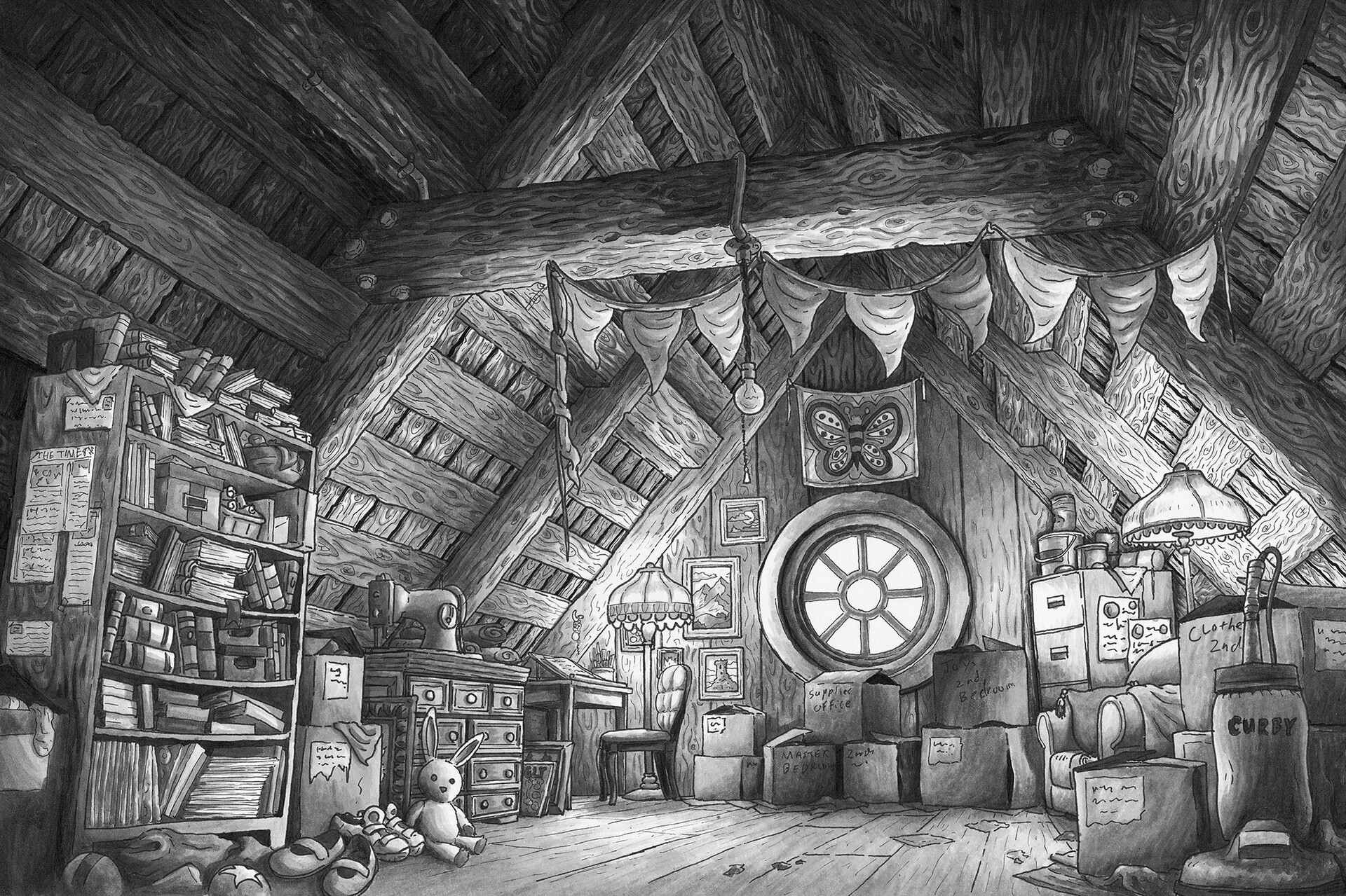 ArtStation - The Attic