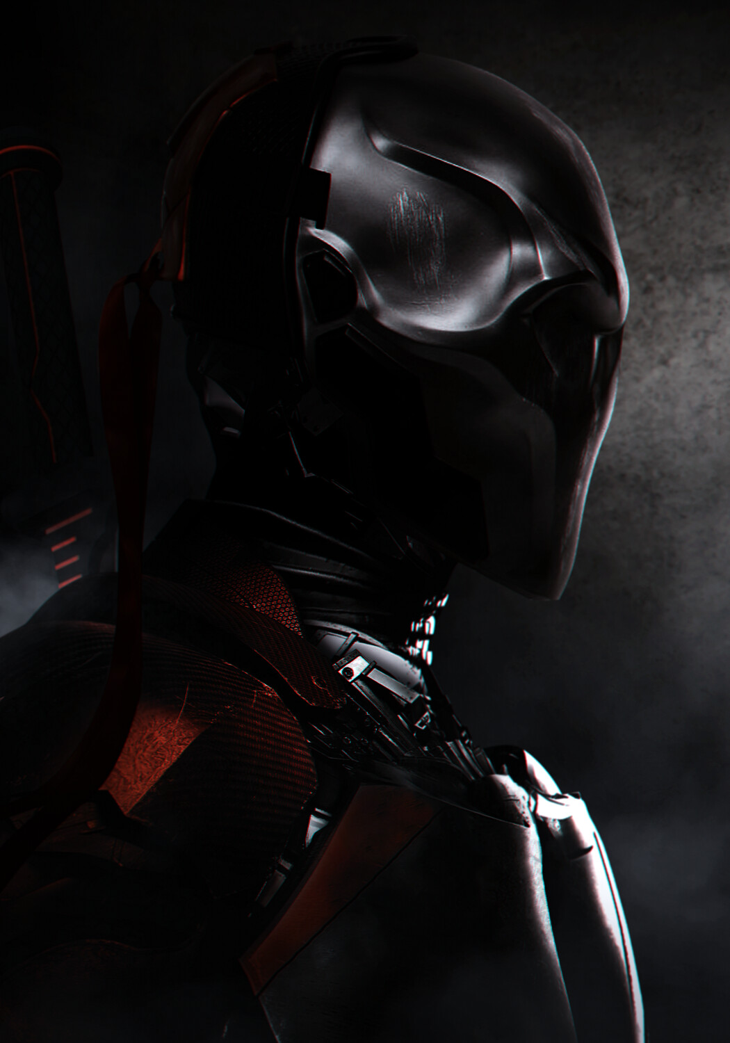 ArtStation - TITANS - DEATHSTROKE AND REDHOOD