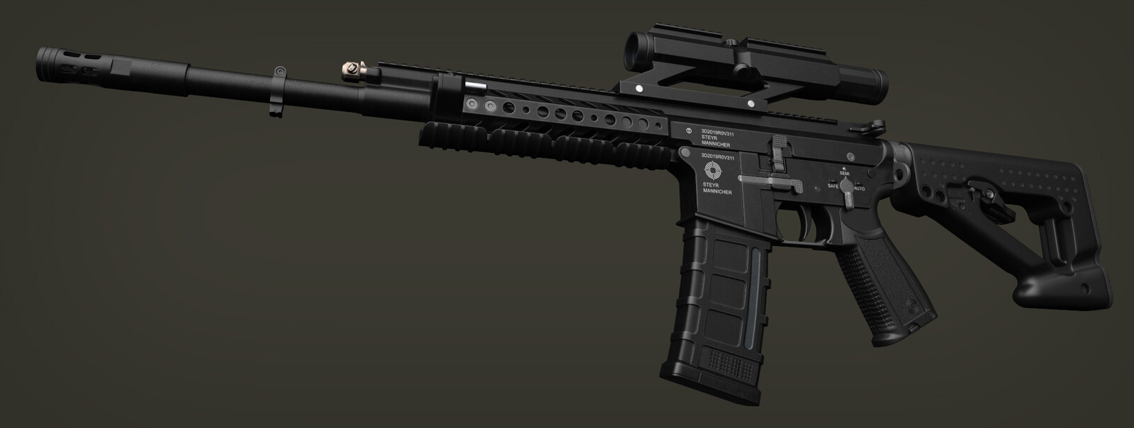 Rowell Caliwag - RS 556 Assault Rifle