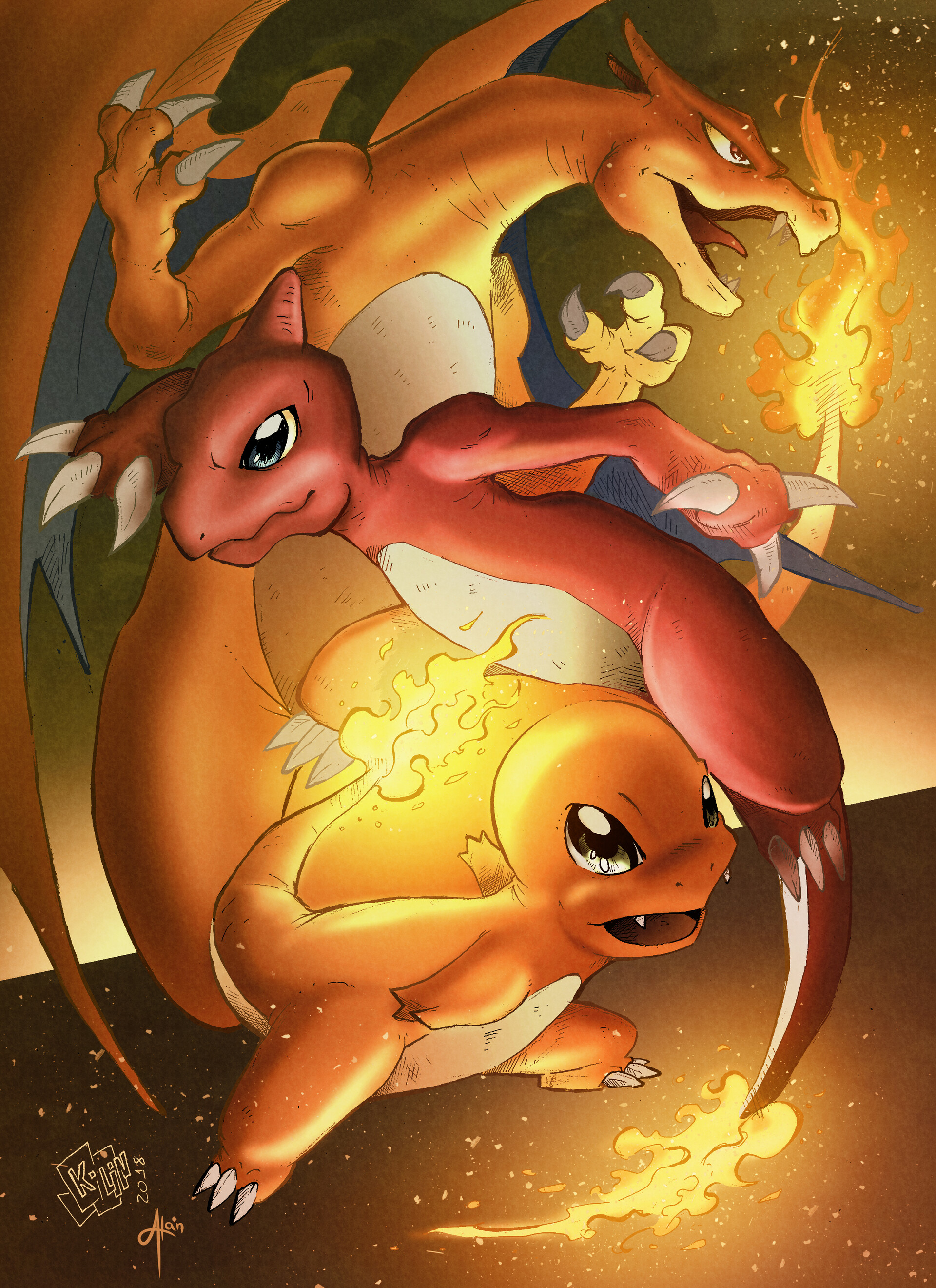 charmander evolution