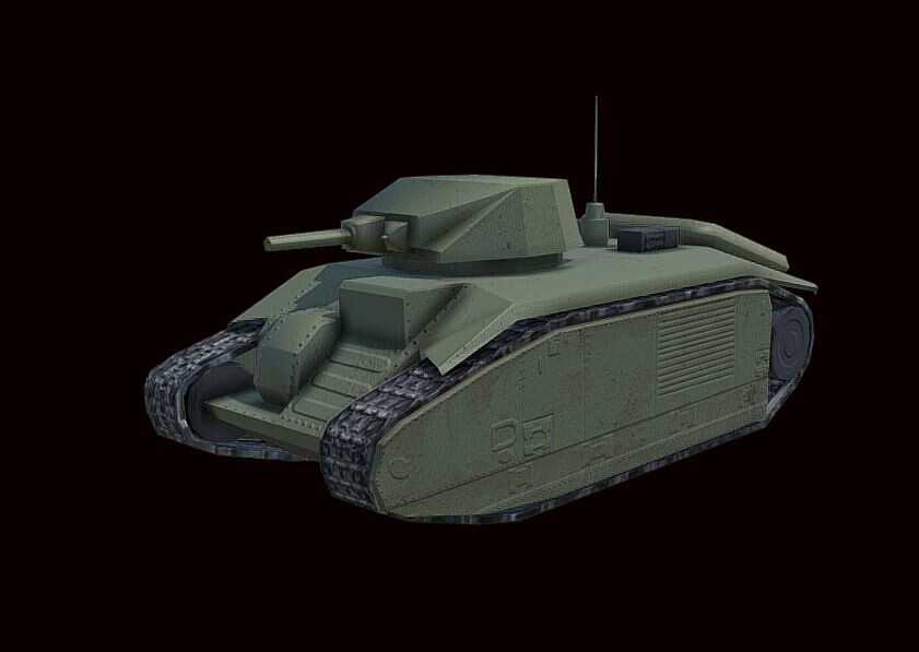 ArtStation - B2 Tank