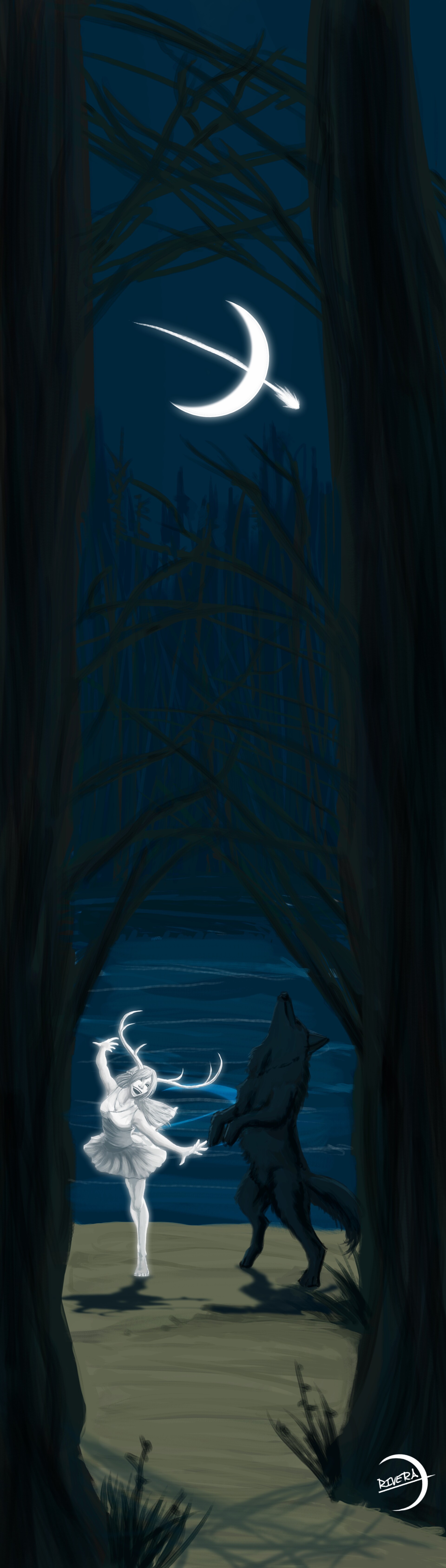 ArtStation - Moon Dance