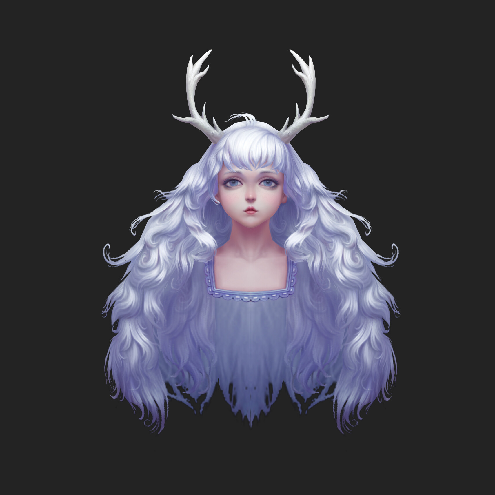 ArtStation - Hand-painted 3D character works