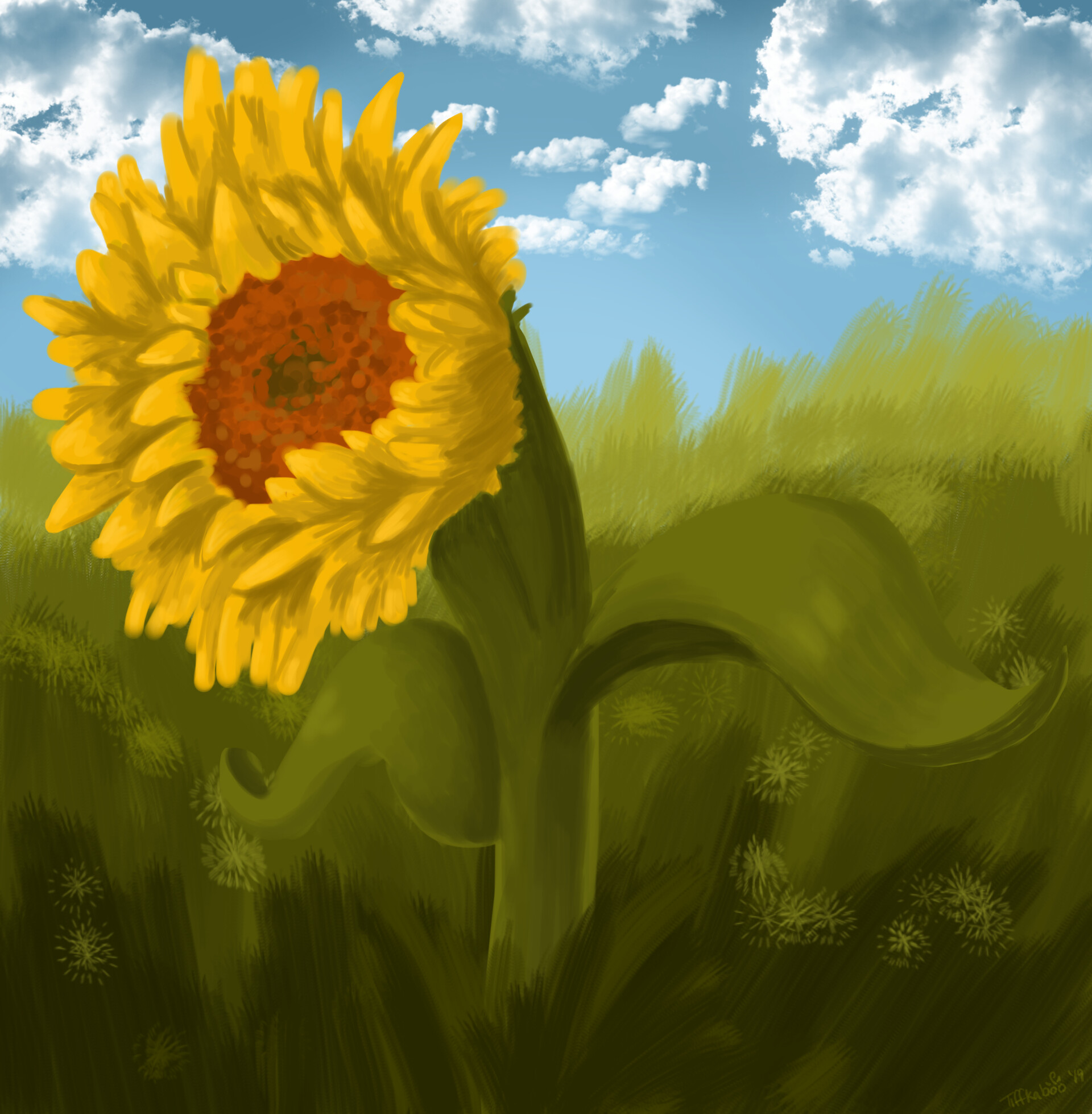 ArtStation - Sunflower