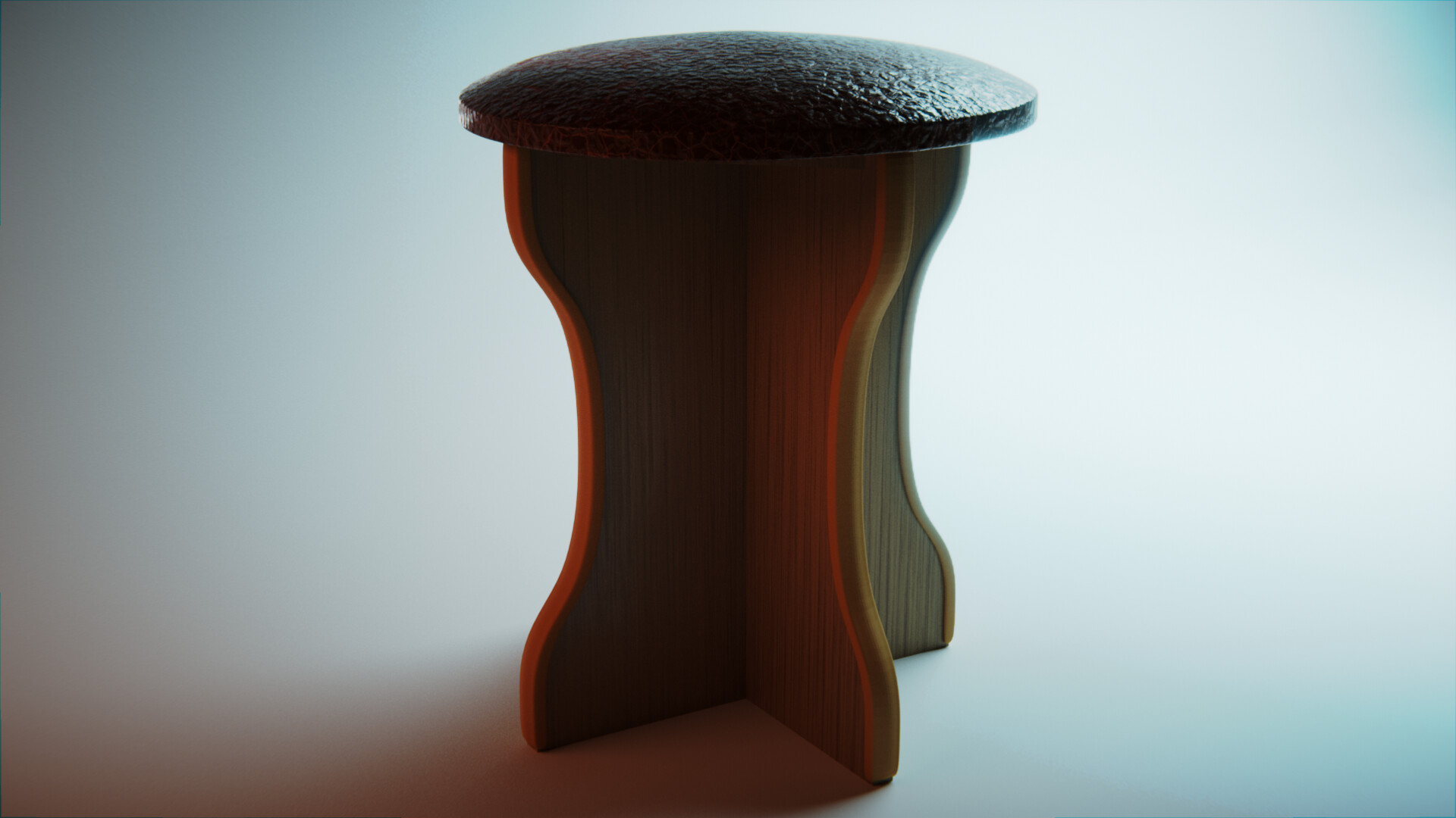 ArtStation - 3d render of a realistic chair