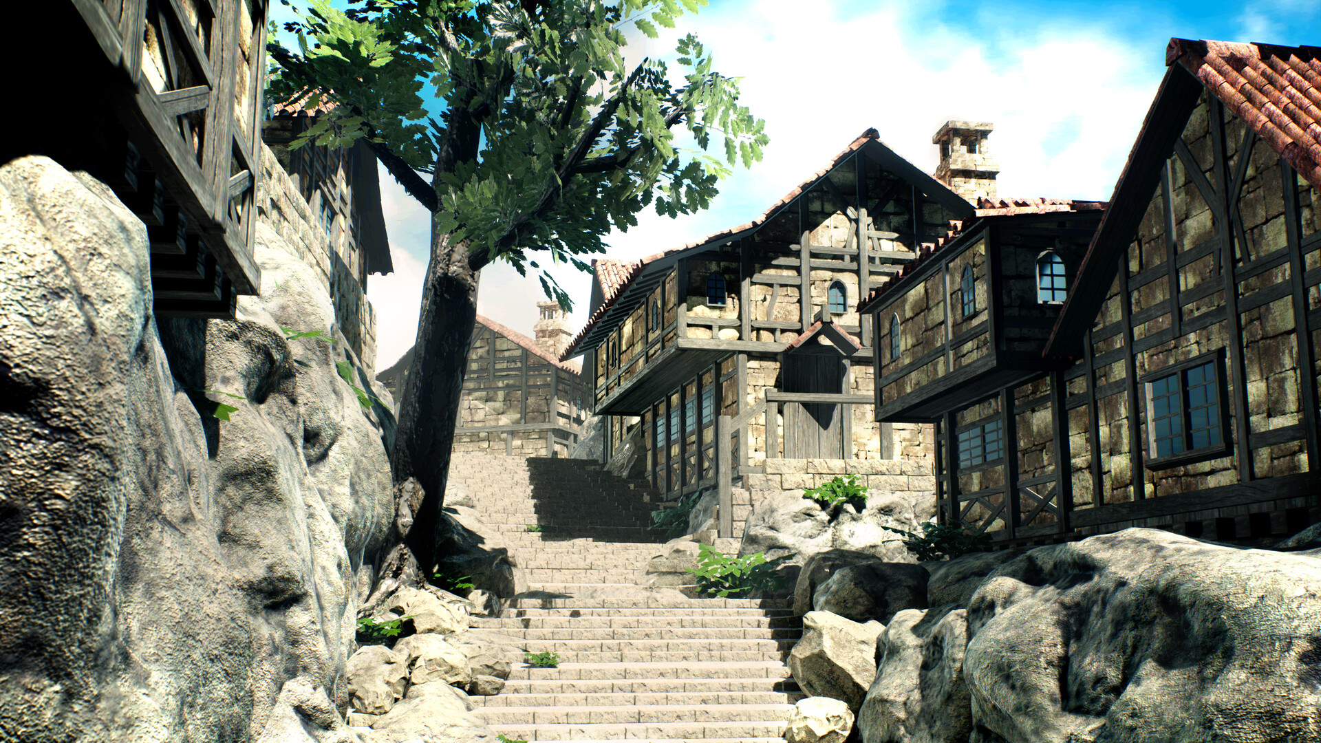 ArtStation - Medieval Village - 3D Environment