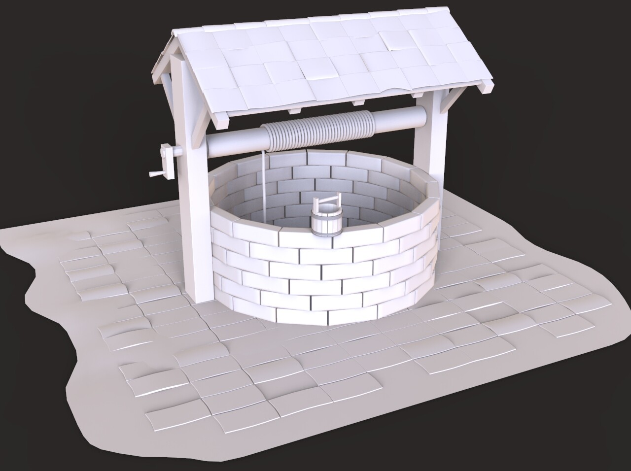 ArtStation - Raw water well