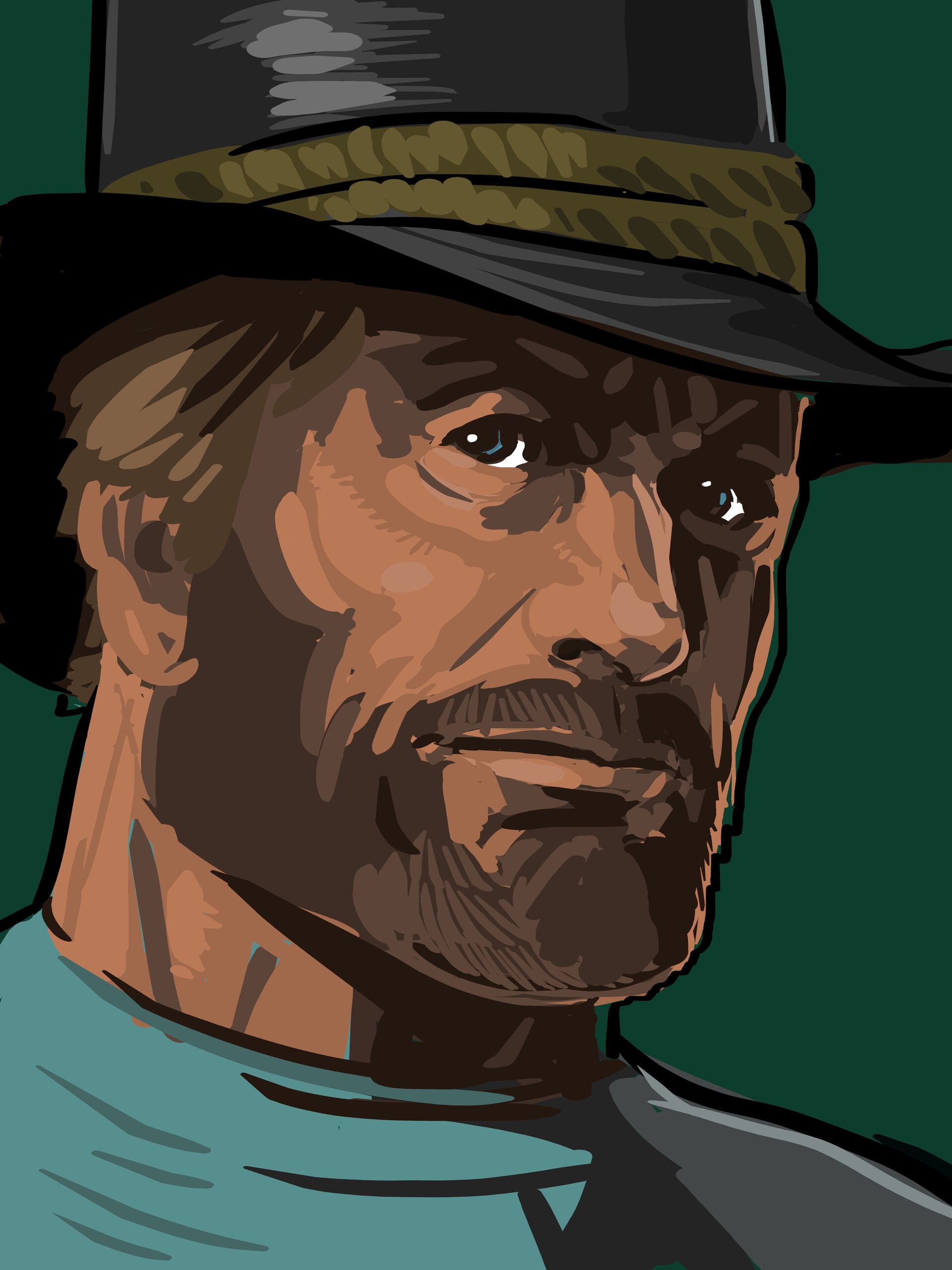 ArtStation - Portrait of Arthur Morgan