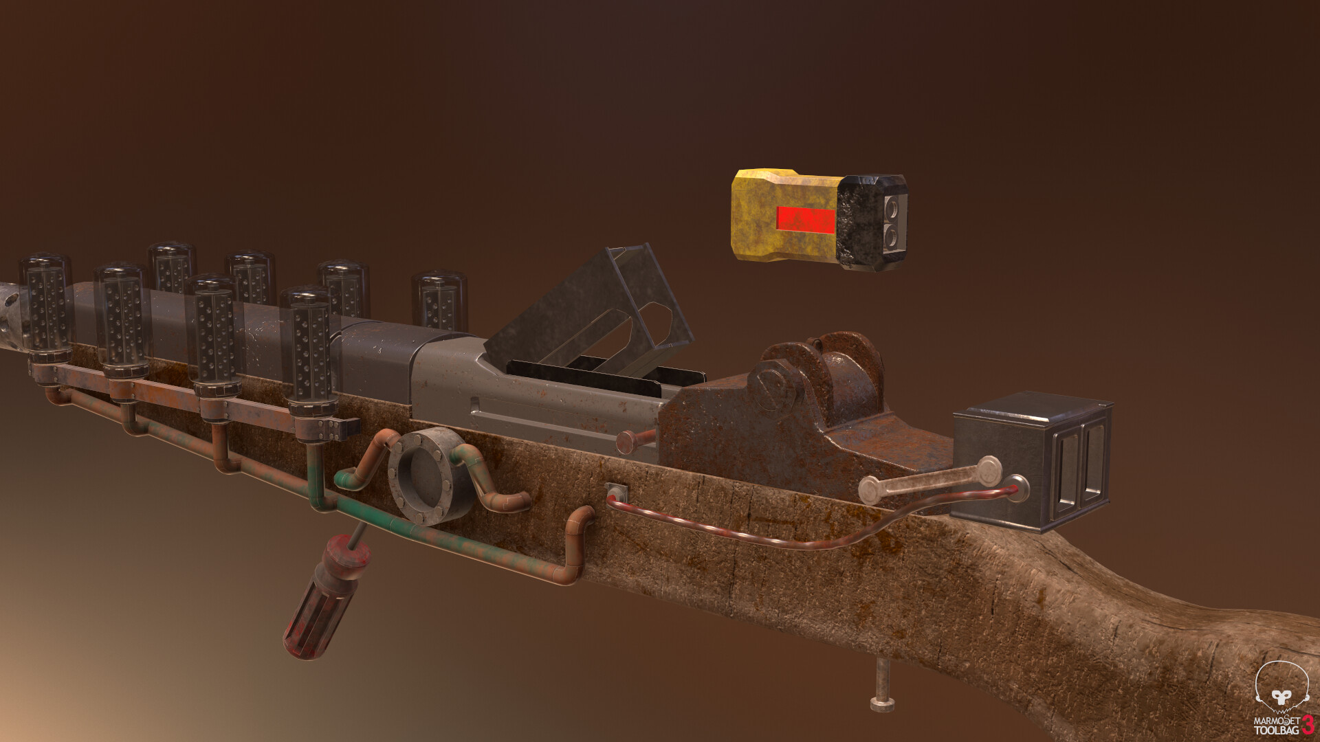 Cameron Howard - AER-M1 - Makeshift Laser Rifle For Fallout 4