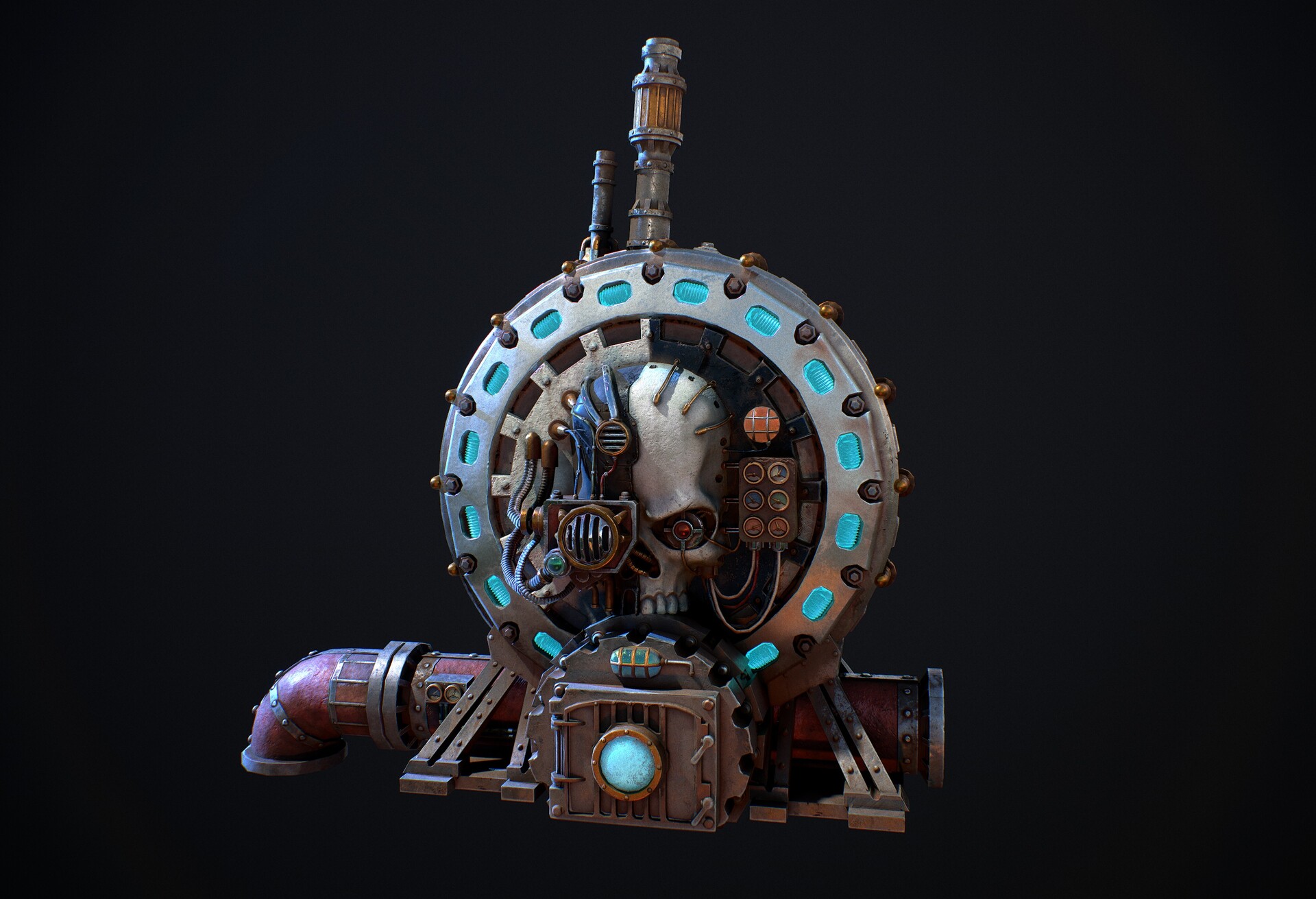 Ke Liu - Fanart Warhammer40k Haemotrope Reactor