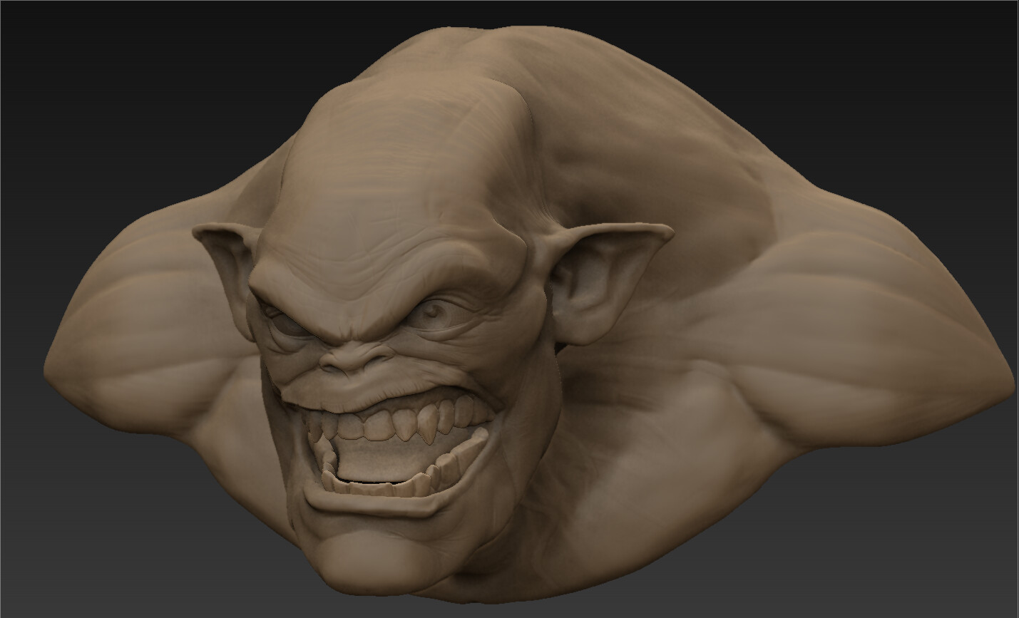 ArtStation - Orc.. WIP.. something quick for fun