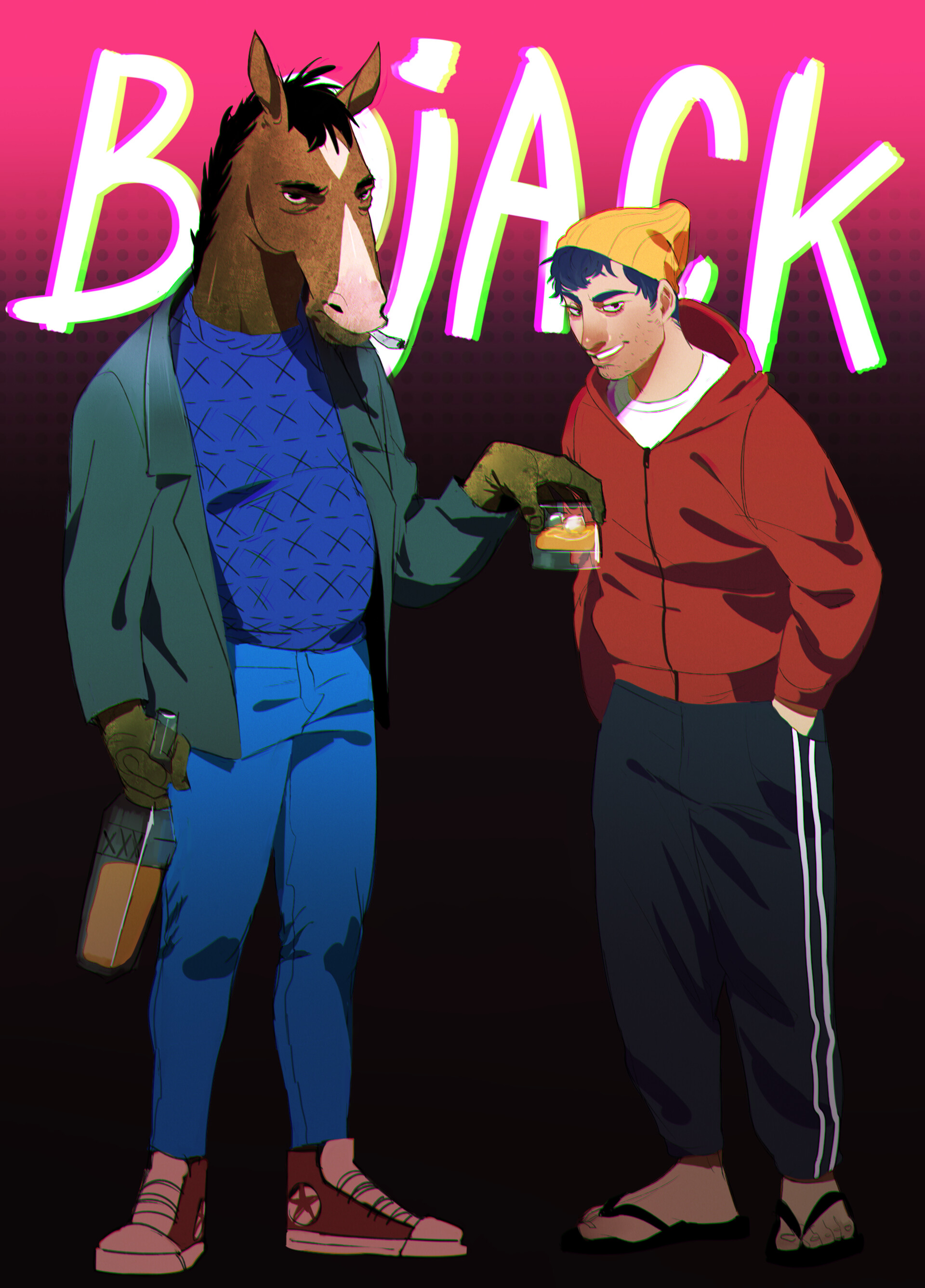 ArtStation - Bojack Horseman