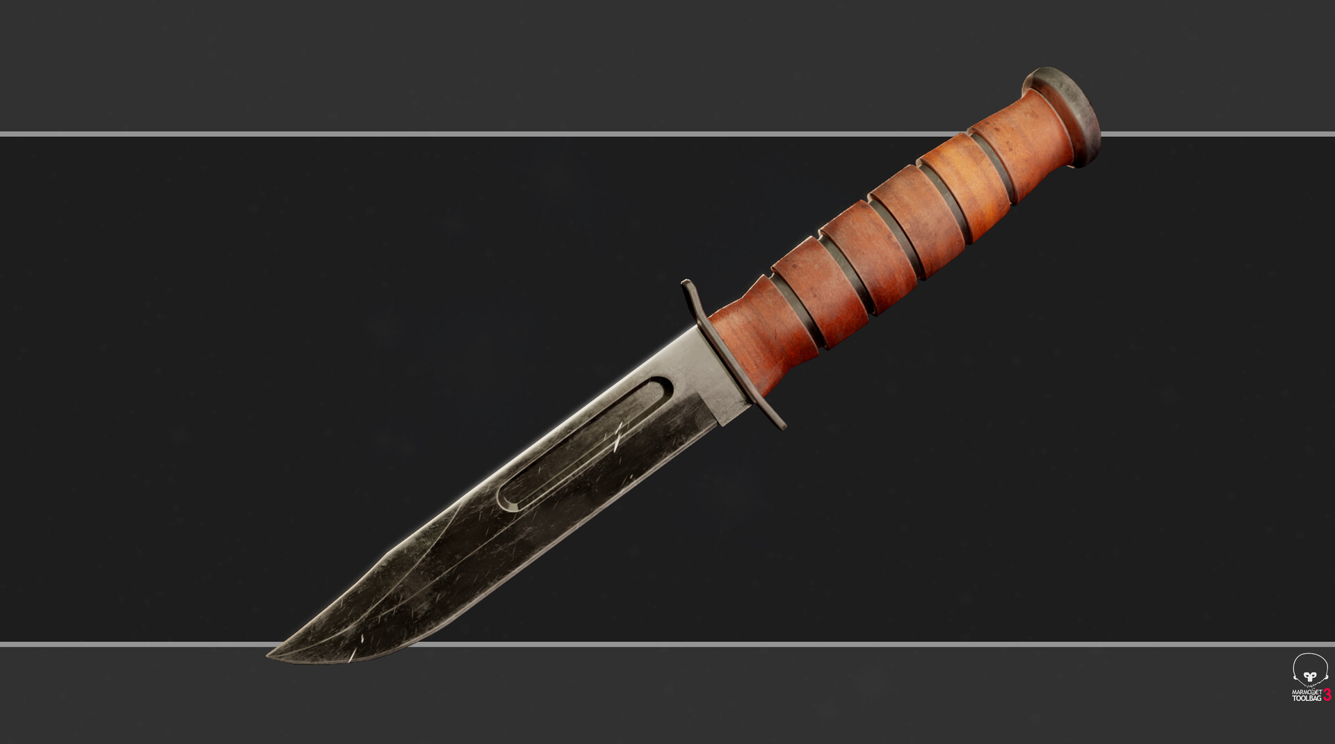 ArtStation - K-Bar Knife