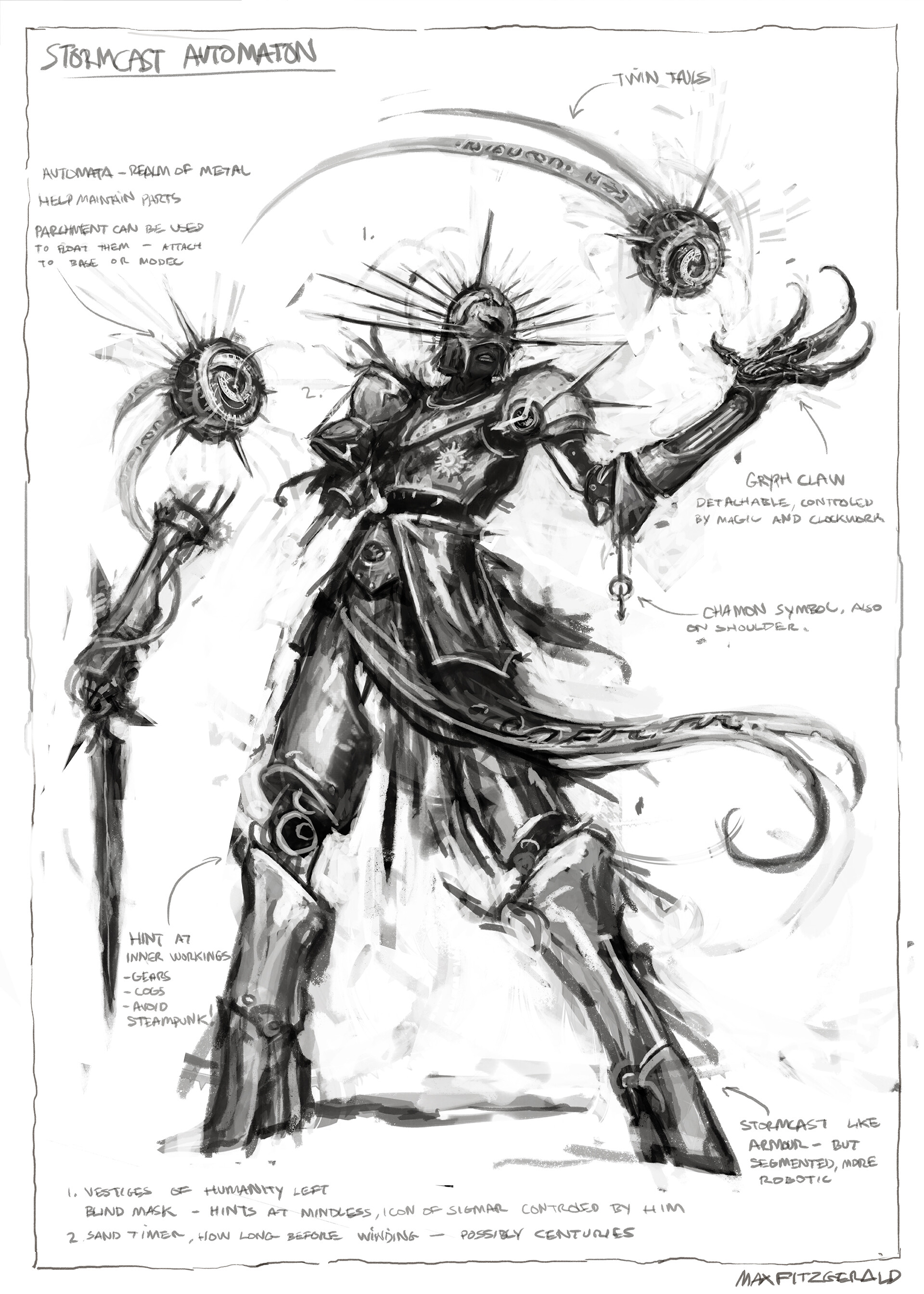 ArtStation - Games Workshop Concept Art Test