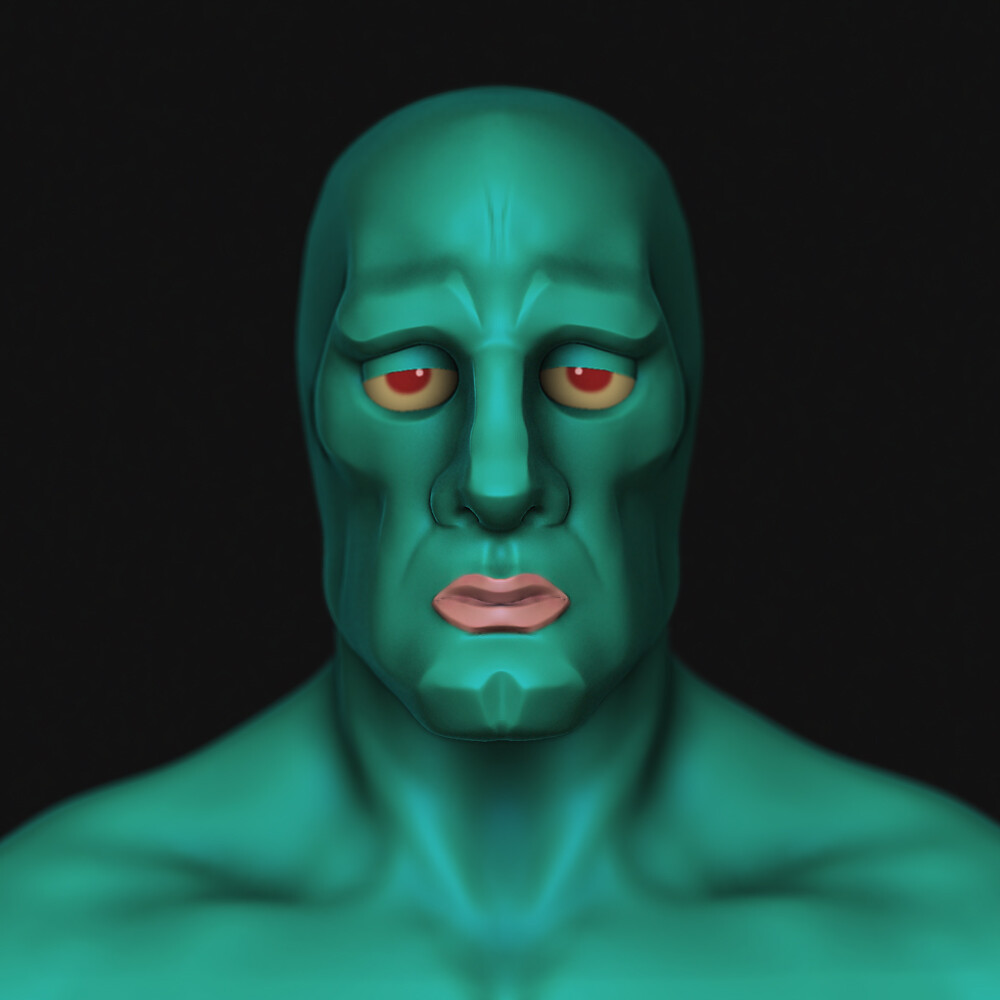 Beautiful Squidward Prometheus