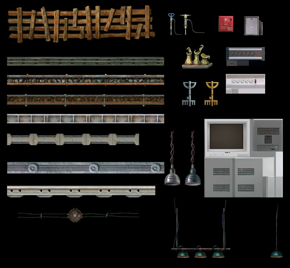 ArtStation - 2d props