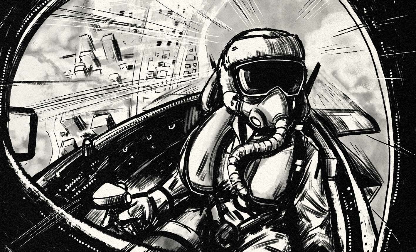 ArtStation - F35 Pilot