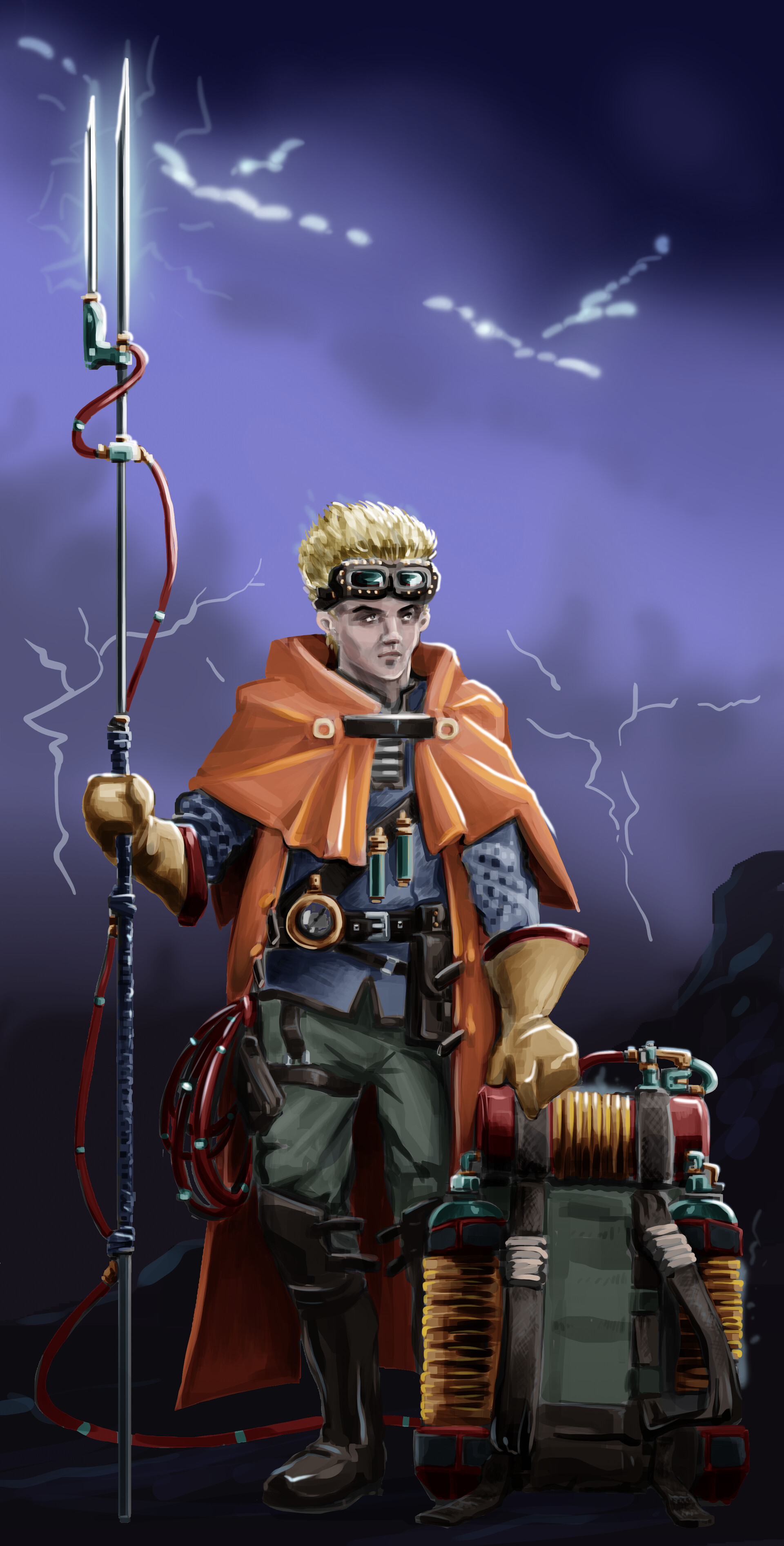 ArtStation - Lightning Hunter