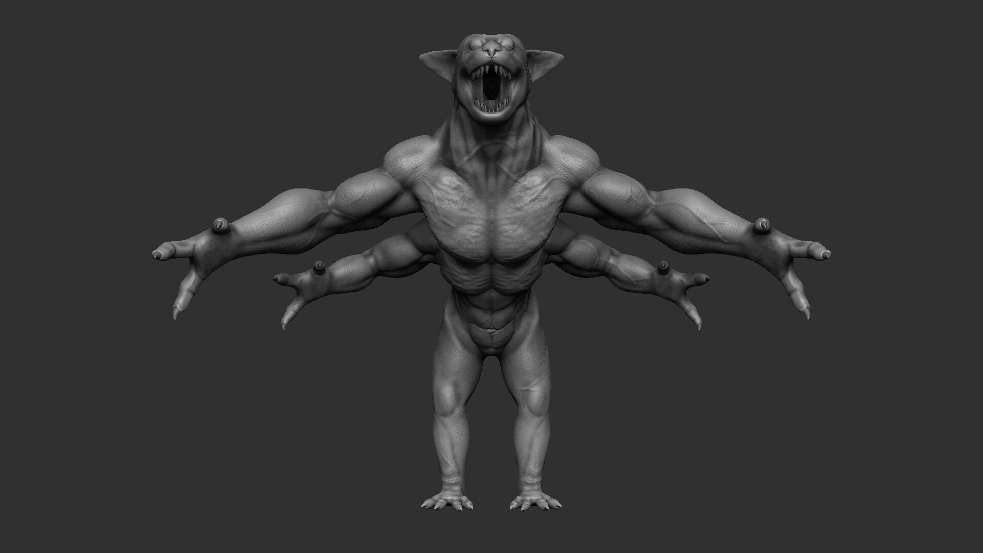 ArtStation - Monster Sketch