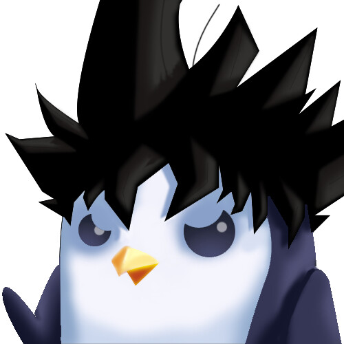 ArtStation - SUB badges Pengu Super Sayain