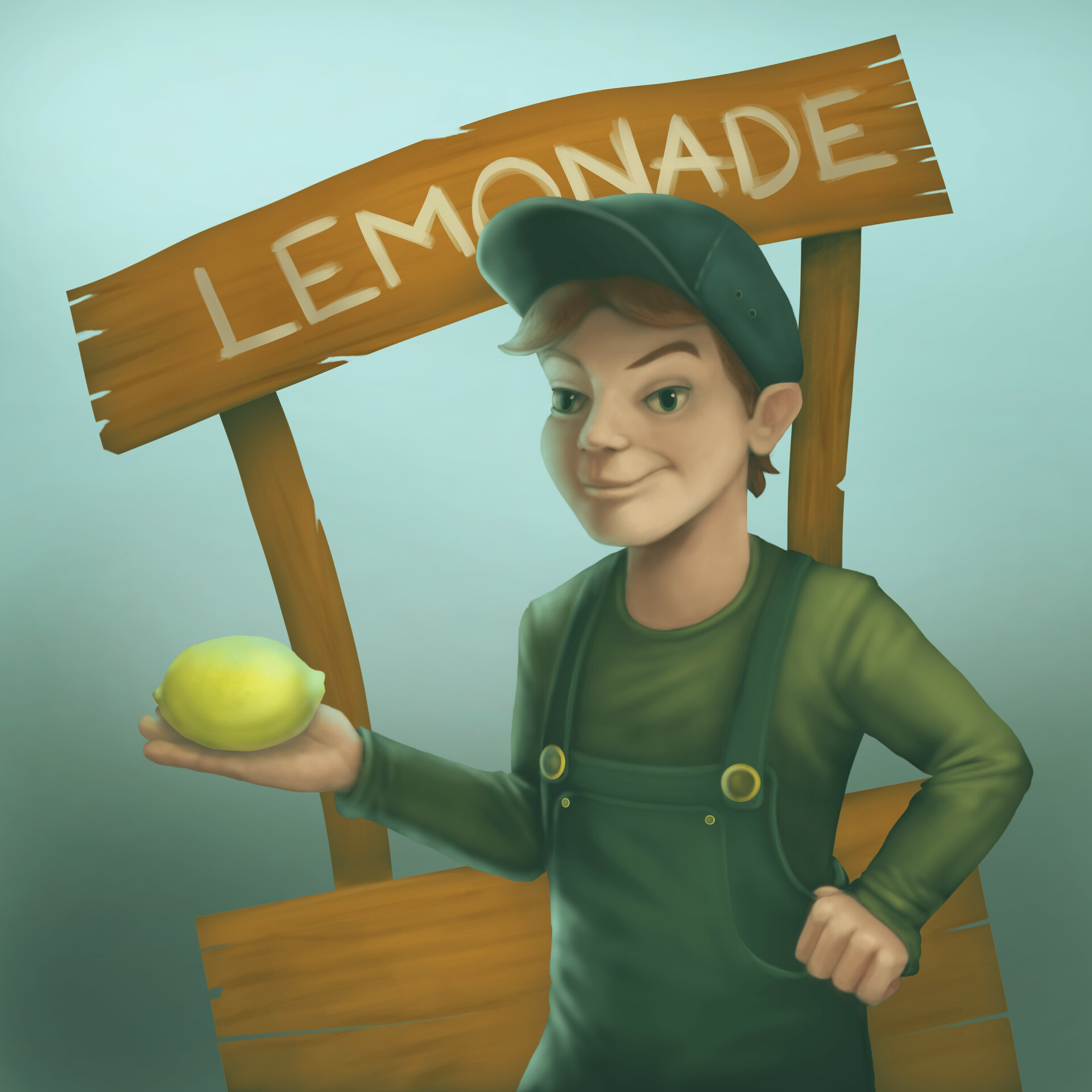 ArtStation - Lemonade stand
